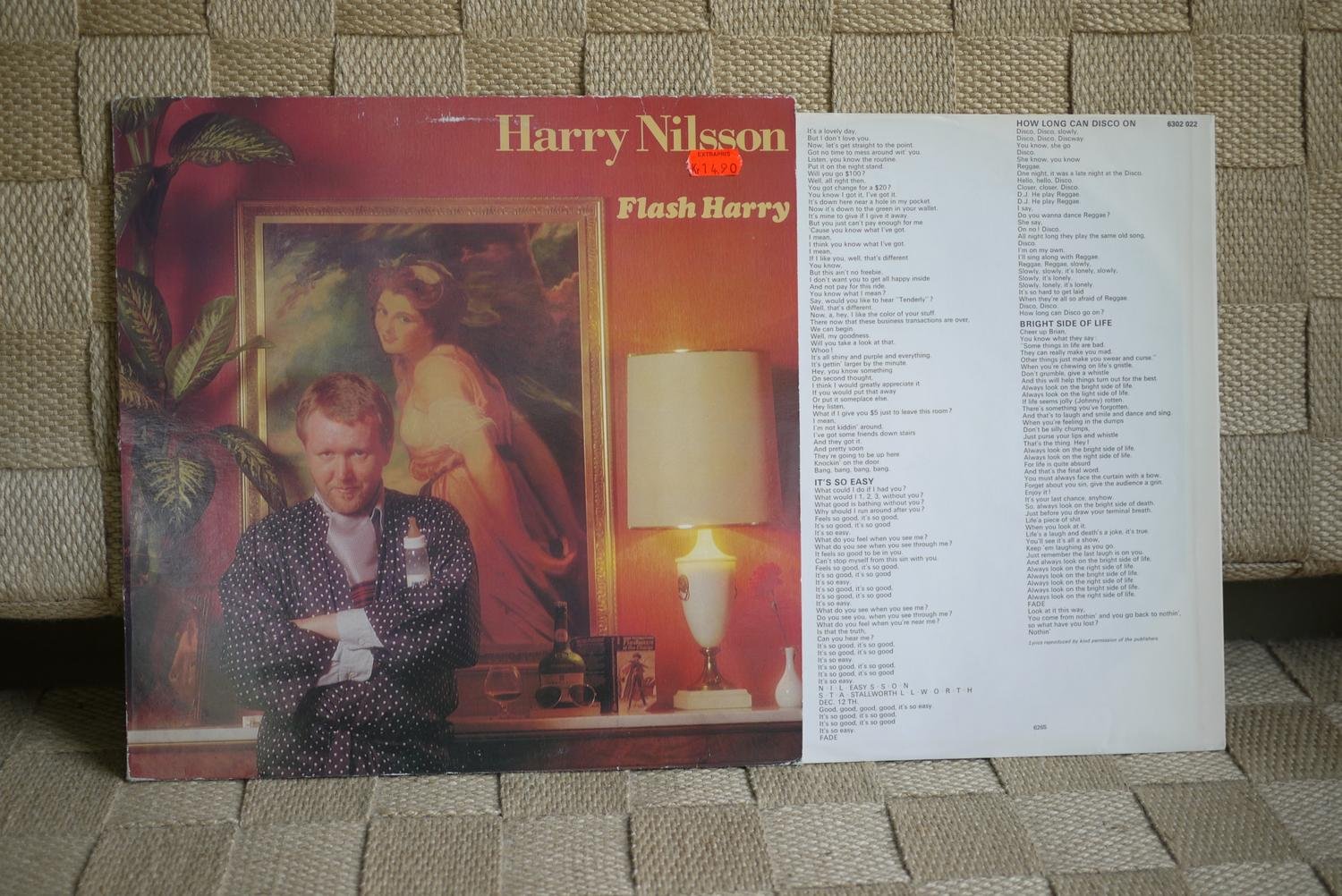 Harry Nilsson - Flash Harry LP 1980 | Köp på Tradera (598239893)