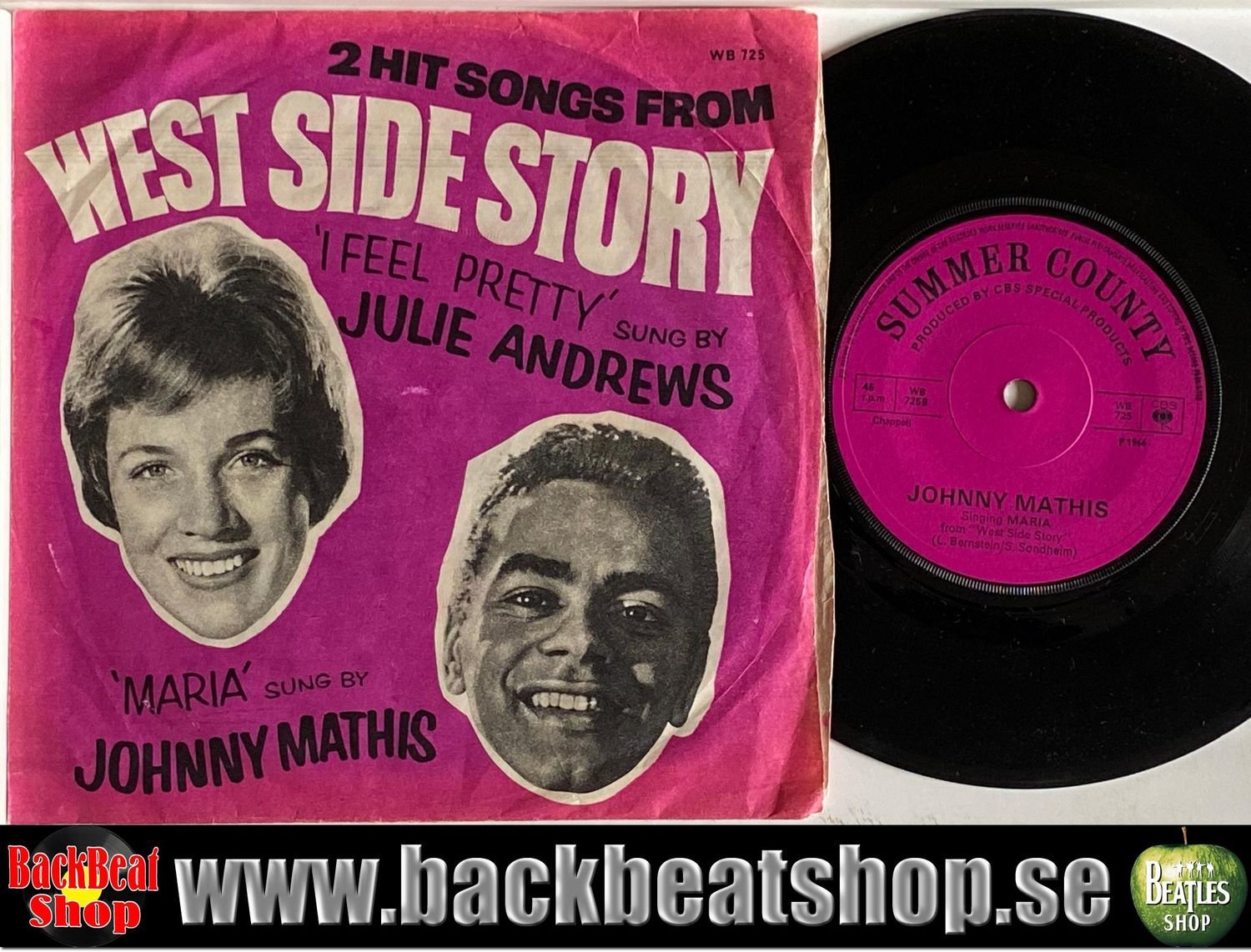 JULIE ANDREWS; JOHNNY MATHIS - 2 .. | Köp från backbeat på Tradera ...