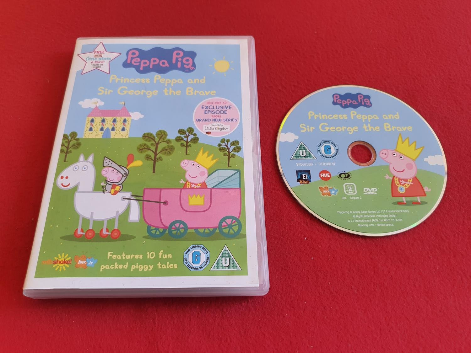 PEPPA PIG PRINCESS PEPPA AND SIR GEOR.. (405619041) ᐈ game-world på Tradera