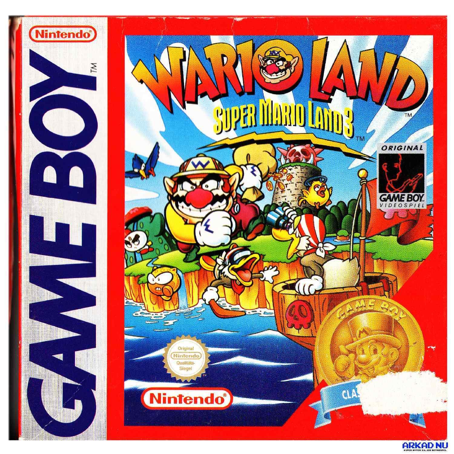 SUPER MARIO LAND 3 WARIO LAND GAME.. | Köp från arkadnu på Tradera ...