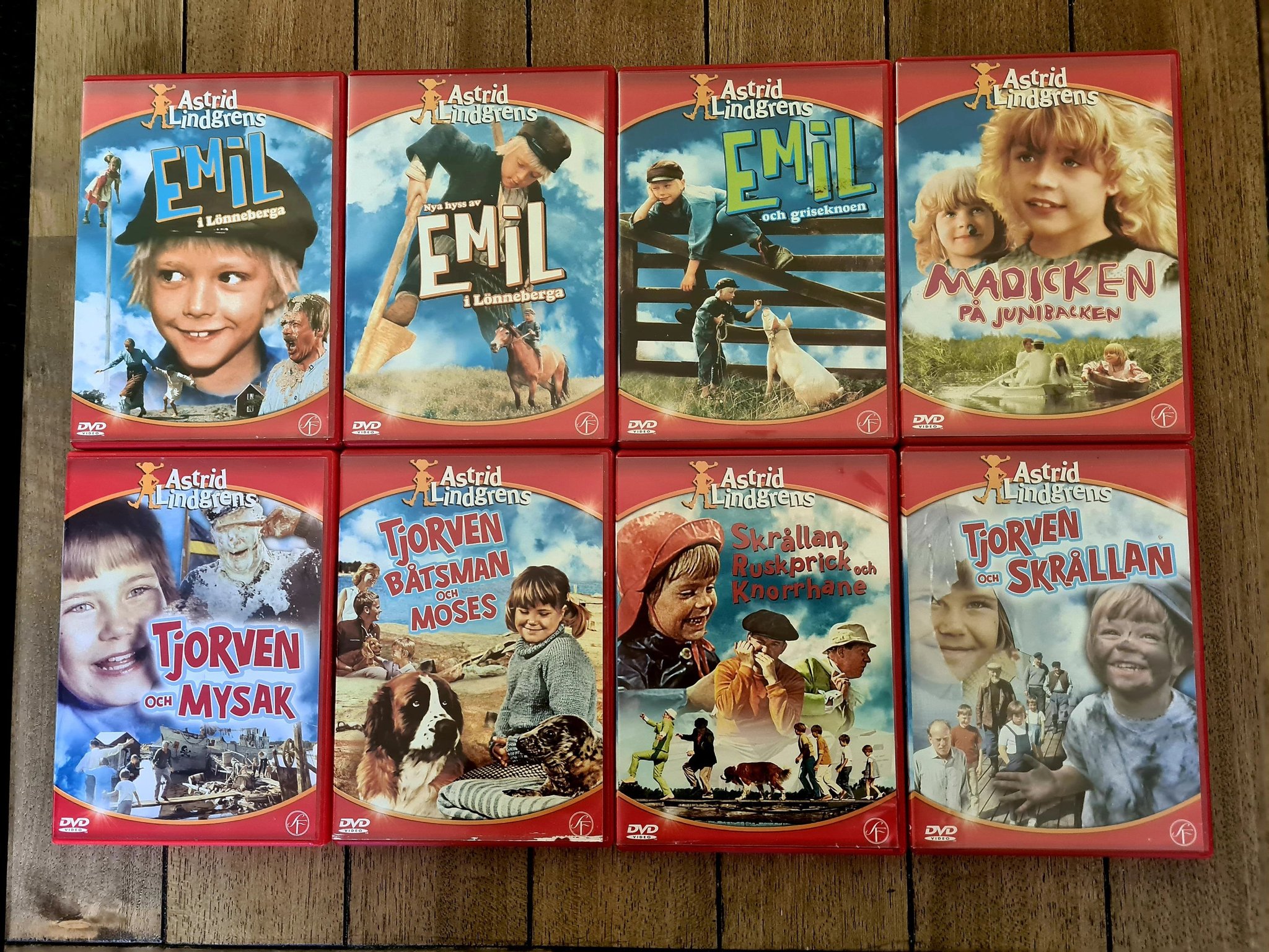 Se produkter som liknar Astrid Lindgren, 23 Dvd filmer på Tradera (688113026)