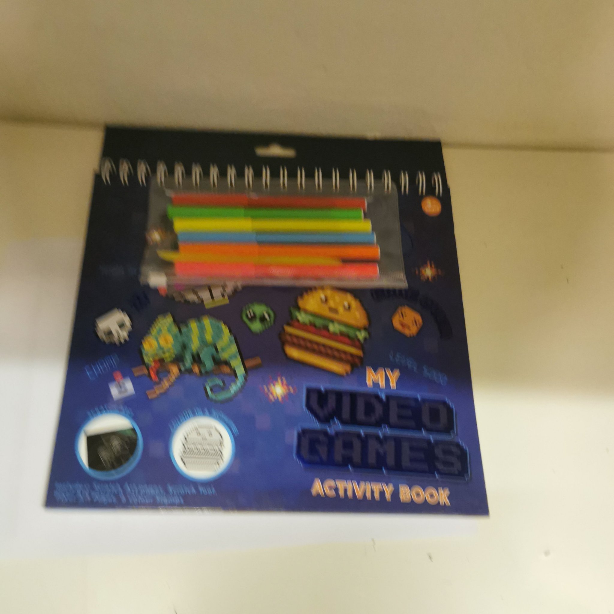 MY VIDEO GAMES ACTIVITY BOOK | Köp på Tradera (733453848)