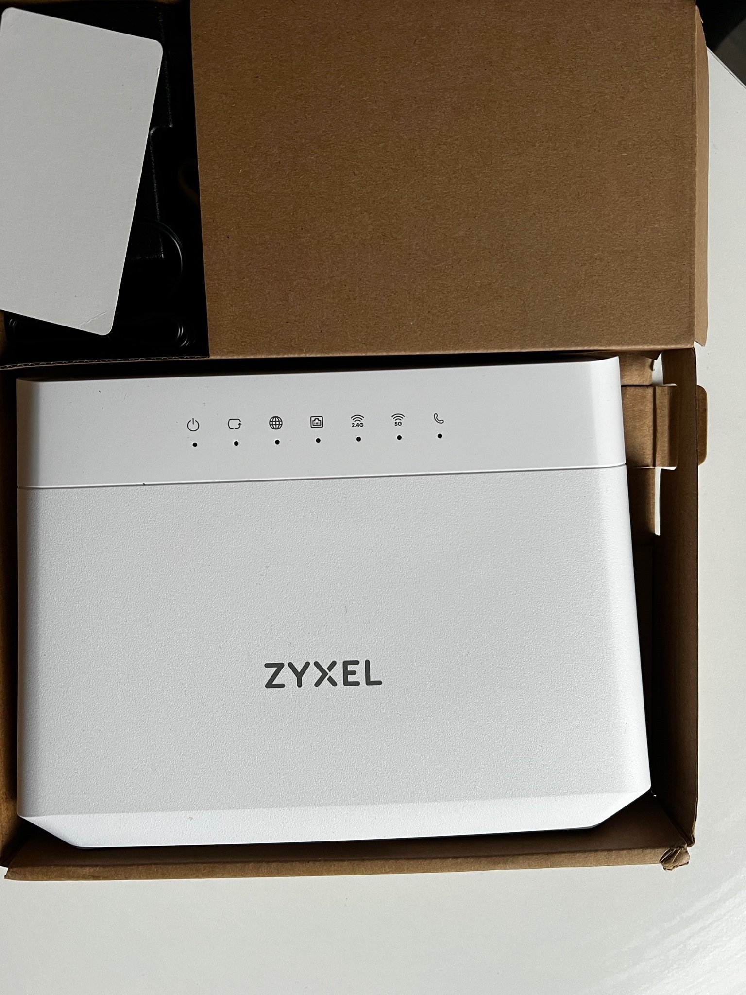 Helt ny router ZyXEL 5G bredband wifi *nytt* | Köp på Tradera (565549443)