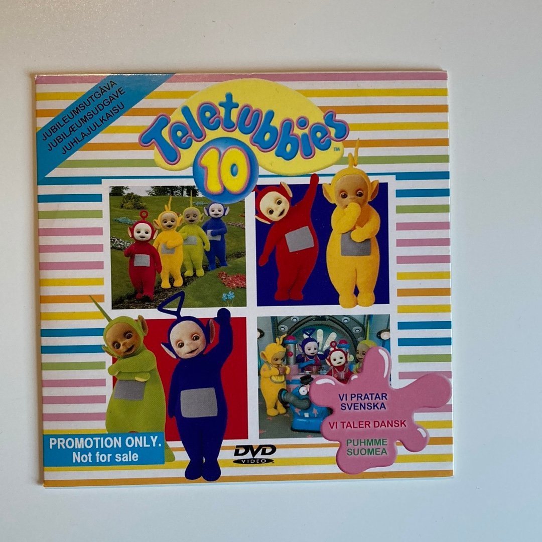 Teletubbies - 10 Års Jubileumsutgåva Promo DVD | Köp på Tradera (685312911)