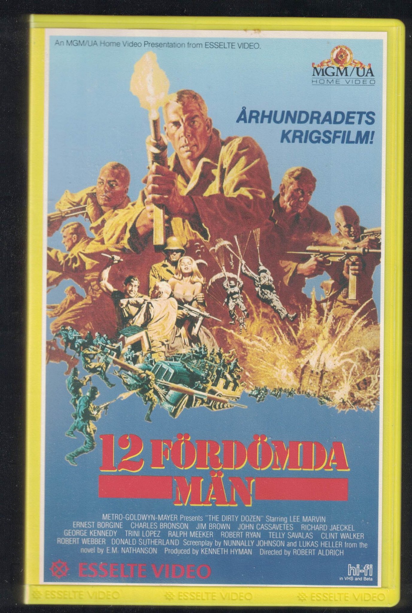 12 Fördömda Män - VHS | Köp på Tradera (709151609)