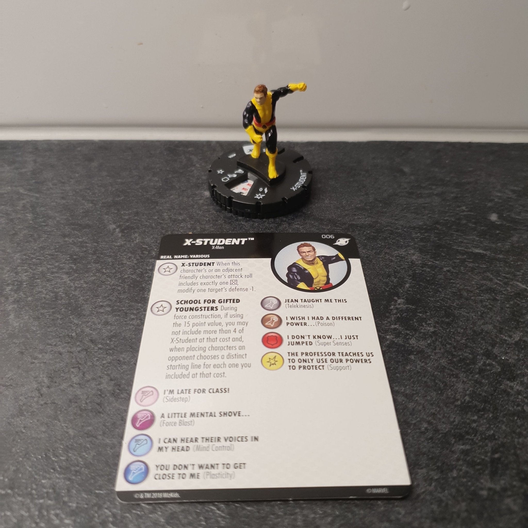 X-Student #006 X-men Xavier's School Marvel Her.. | Köp på Tradera ...