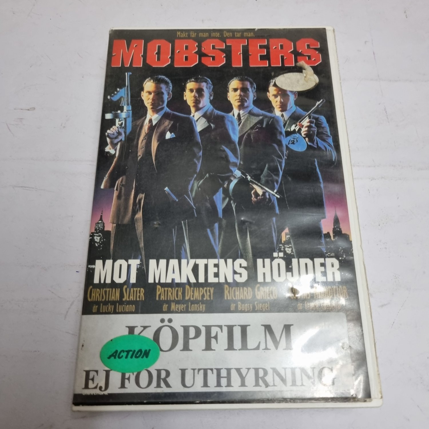 Mobsters VHS film hyr | Köp från Askers_grums på Tradera (656717163)
