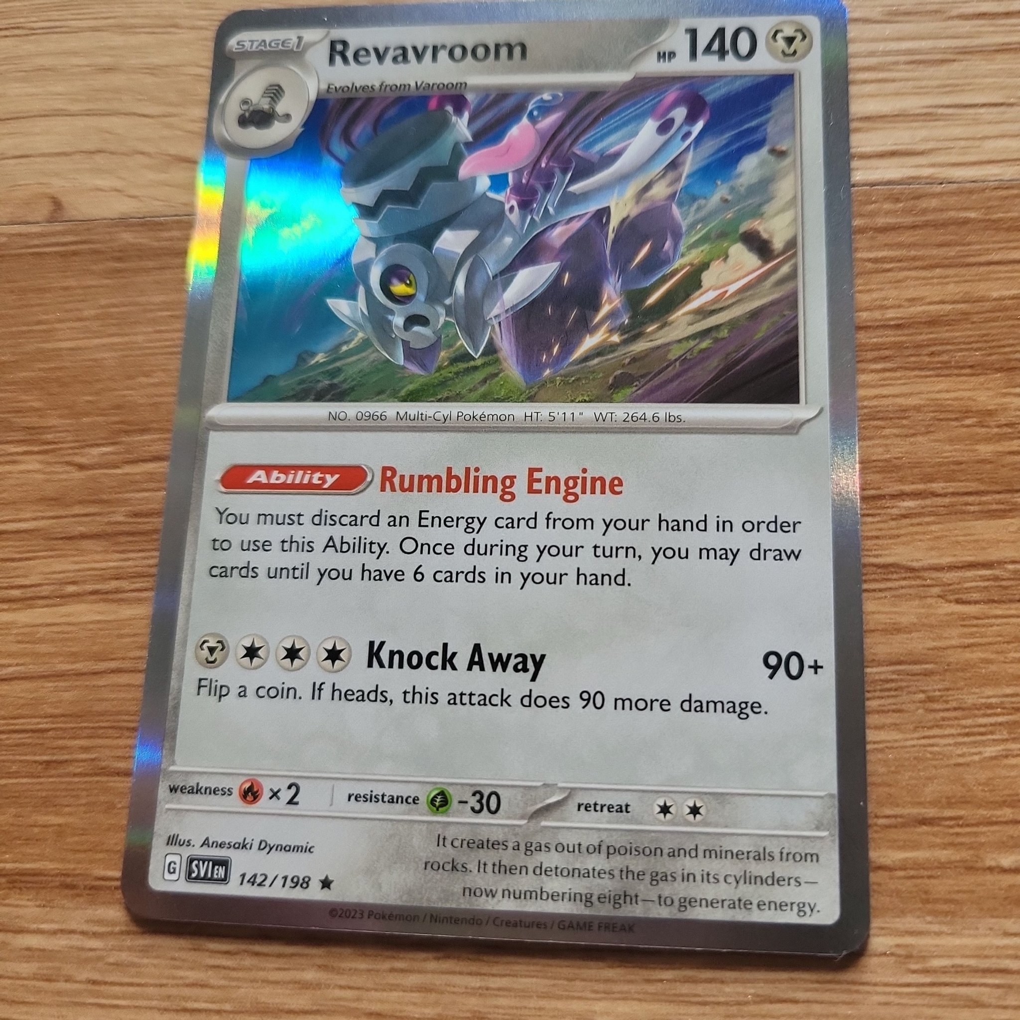 Se produkter som liknar Revavroom Pokémonkort på Tradera (693731702)