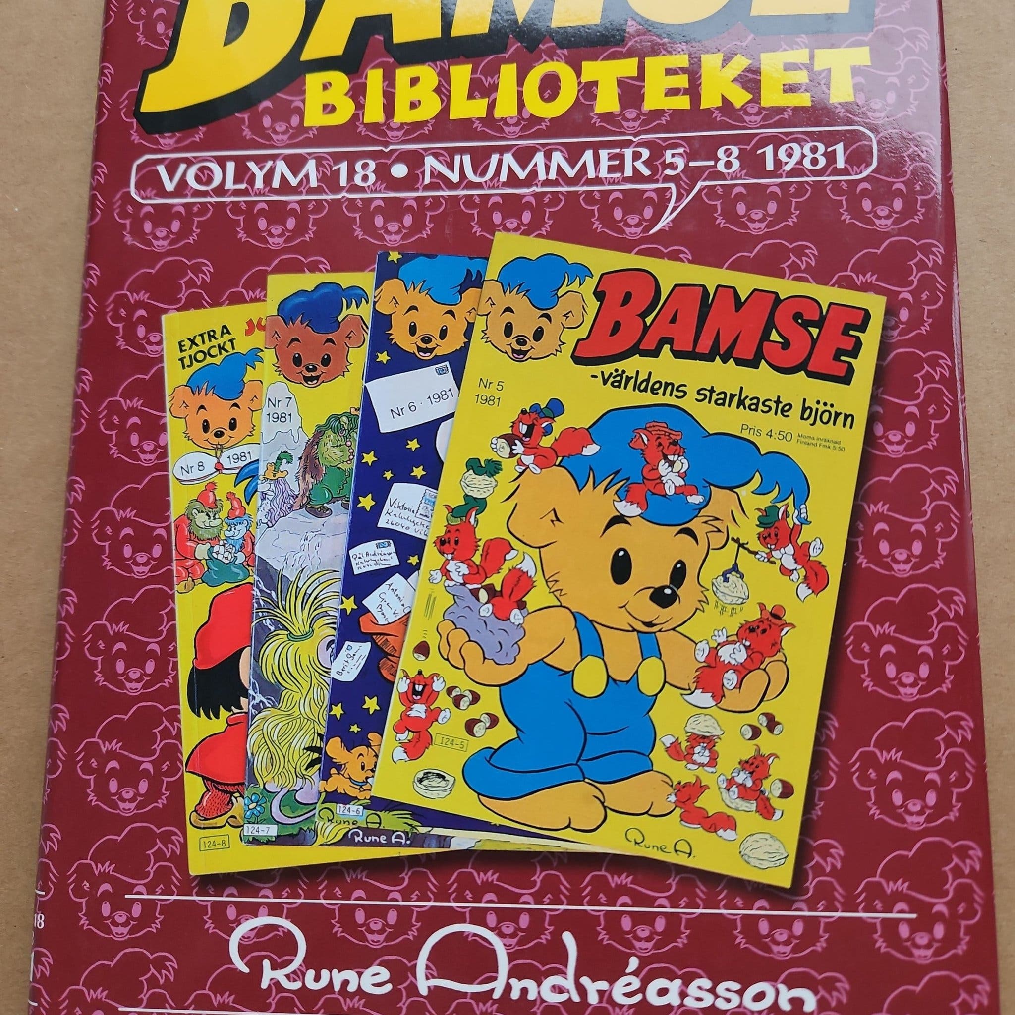 Se produkter som liknar Bamse Biblioteket Volym 18, R.. på Tradera ...