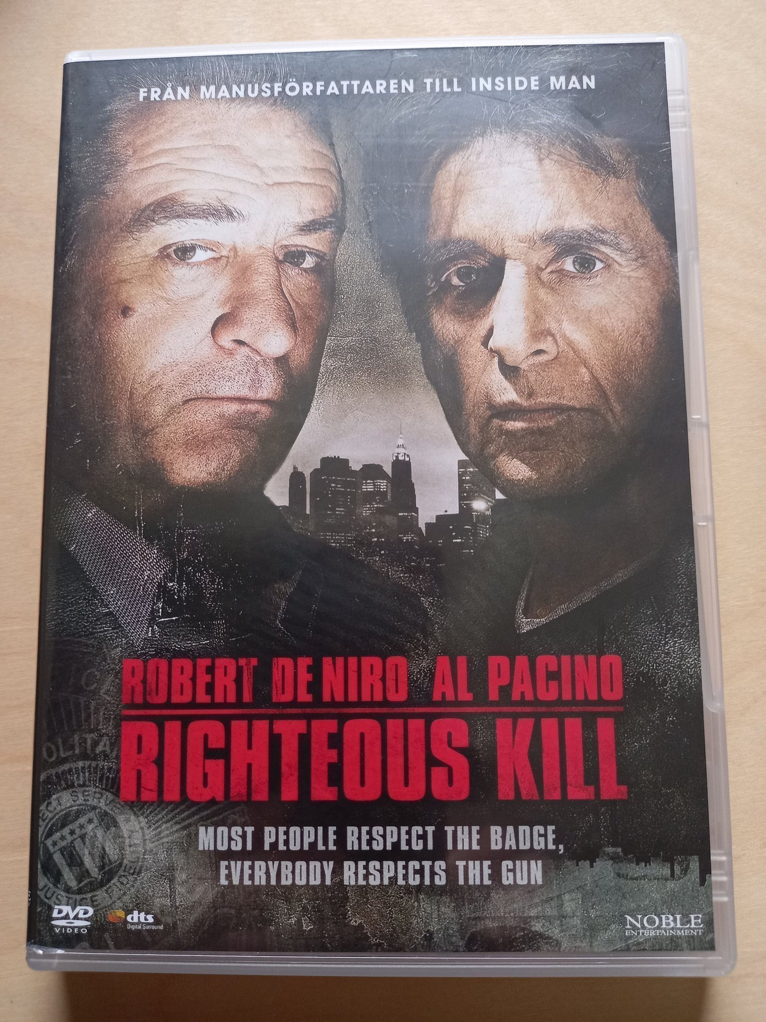 DVD-FILM "RIGHTEOUS KILL" MED ROBERT DE NIRO OC.. | Köp på Tradera ...