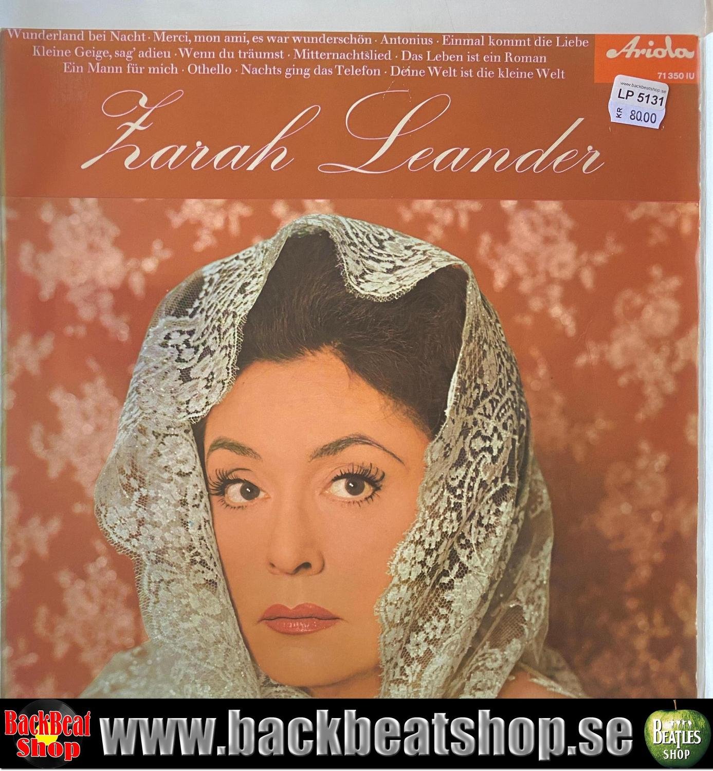 ZARAH LEANDER - ZARAH LEANDER | Köp från backbeat på Tradera (597550806)