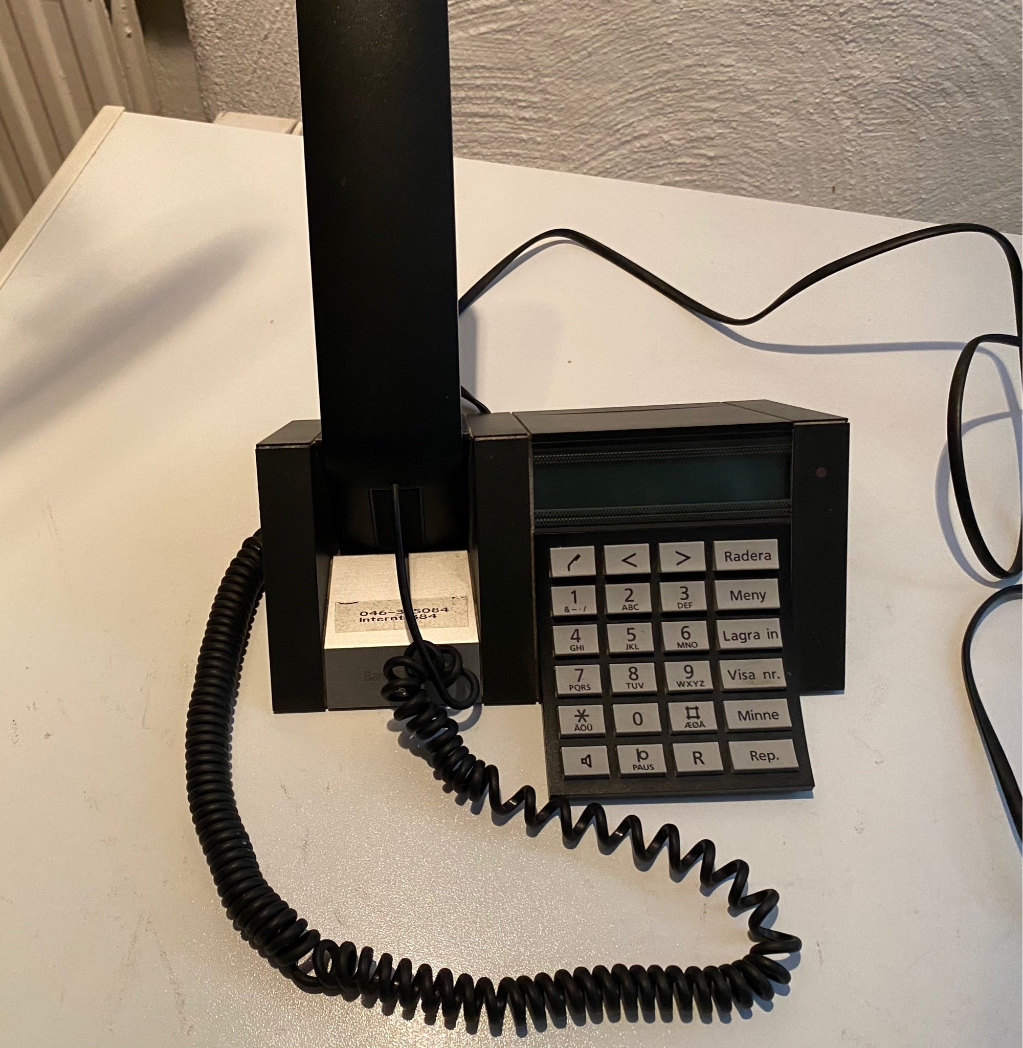 Bang & Olufsen BeoCom 2500 Svart | Köp på Tradera (593994825)