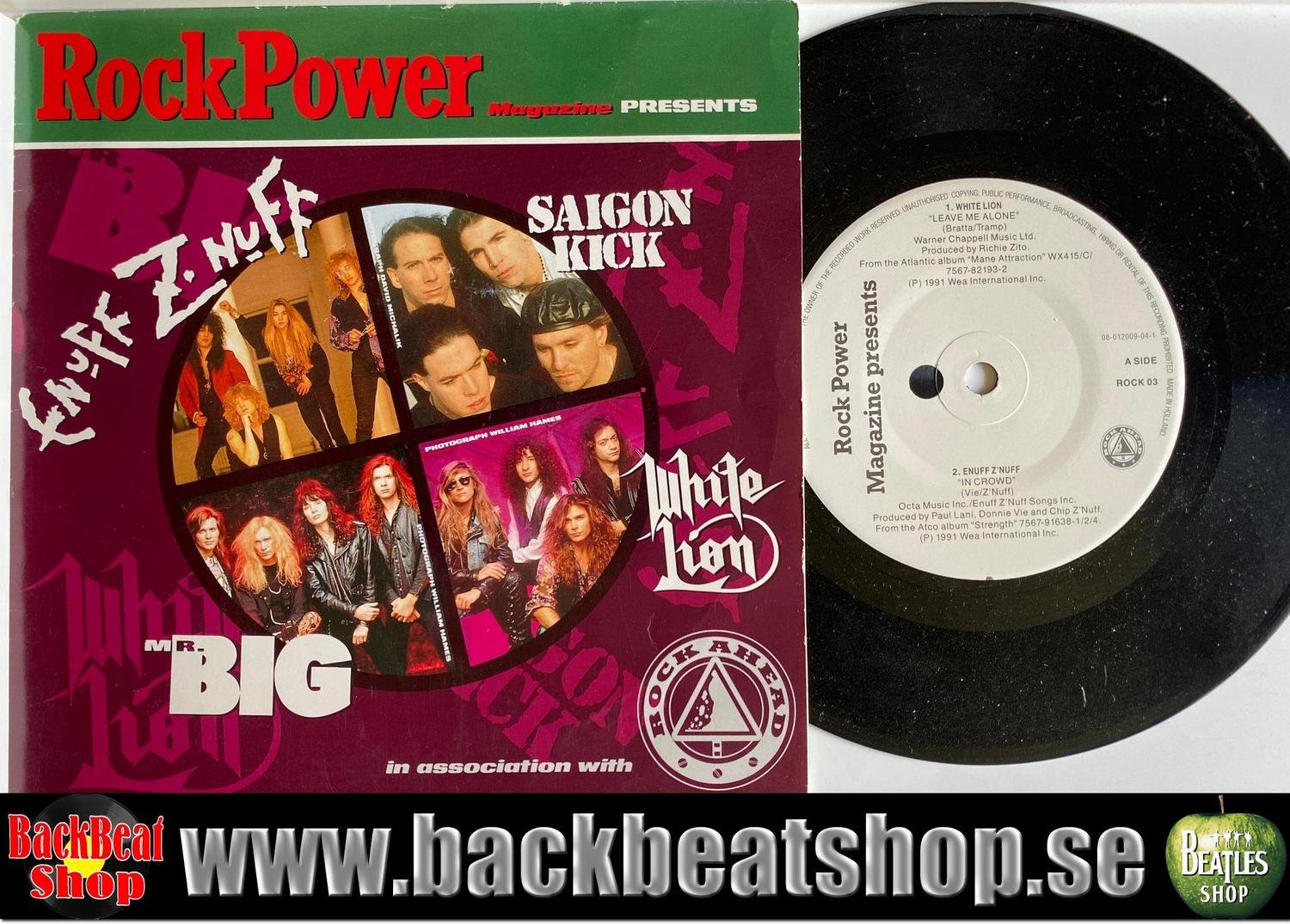 VARIOUS - ROCK POWER MAGAZINE PRE.. | Köp från backbeat på Tradera ...