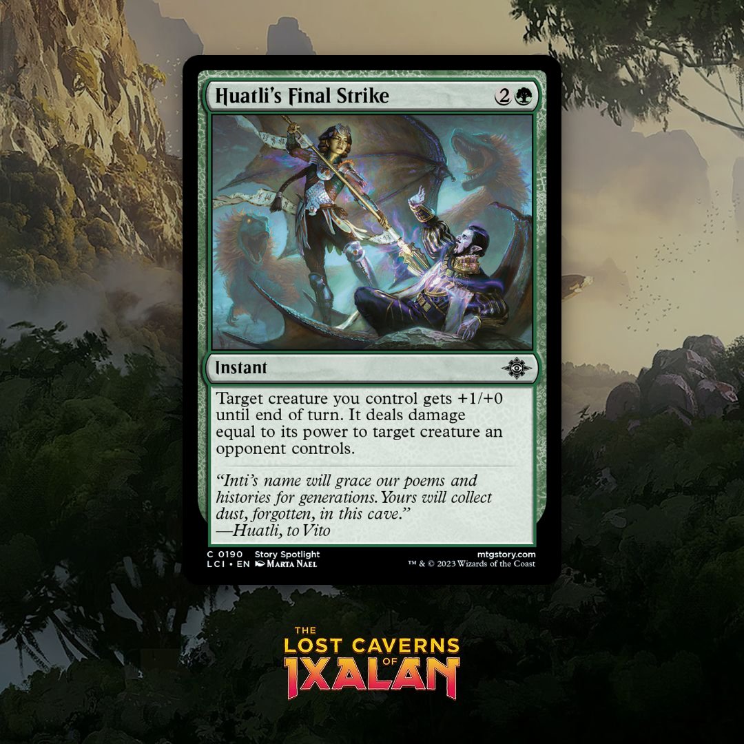 Huatli's Final Strike, #190 (LCI), Green, Insta.. | Köp på Tradera ...