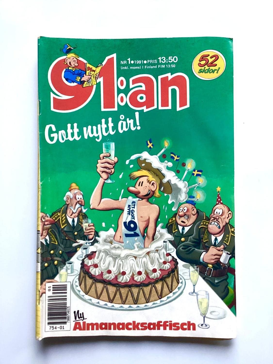 Se produkter som liknar 91:an Serietidning Nr 1 1991 .. på Tradera ...