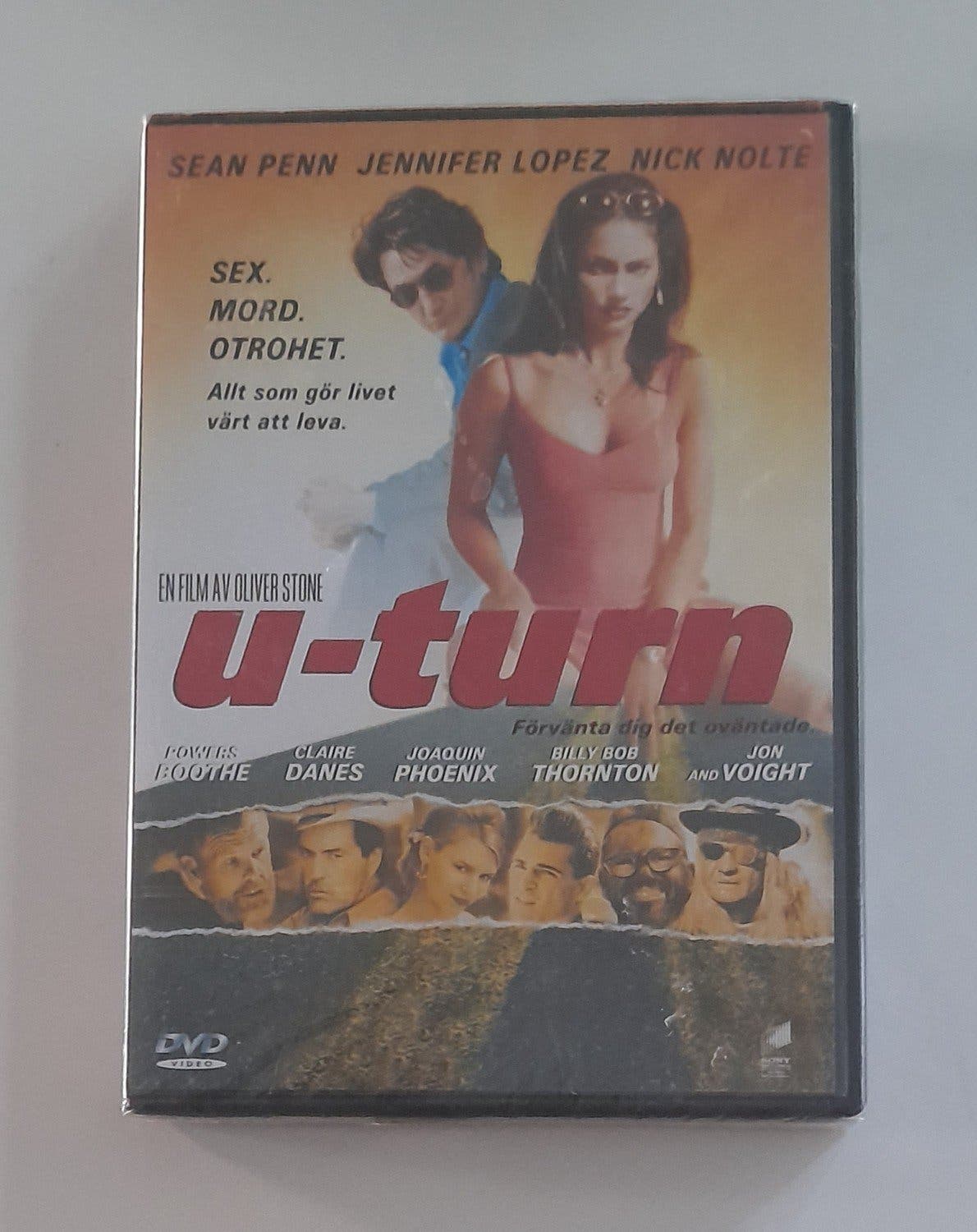 Ny Inplastad / U-Turn / 1997 / Sean Penn, Jenni.. | Köp på Tradera ...
