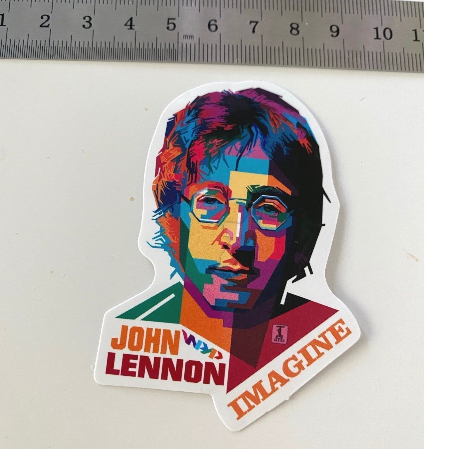 John Lennon Imagine Sticker klistermärken | Köp på Tradera (681210867)