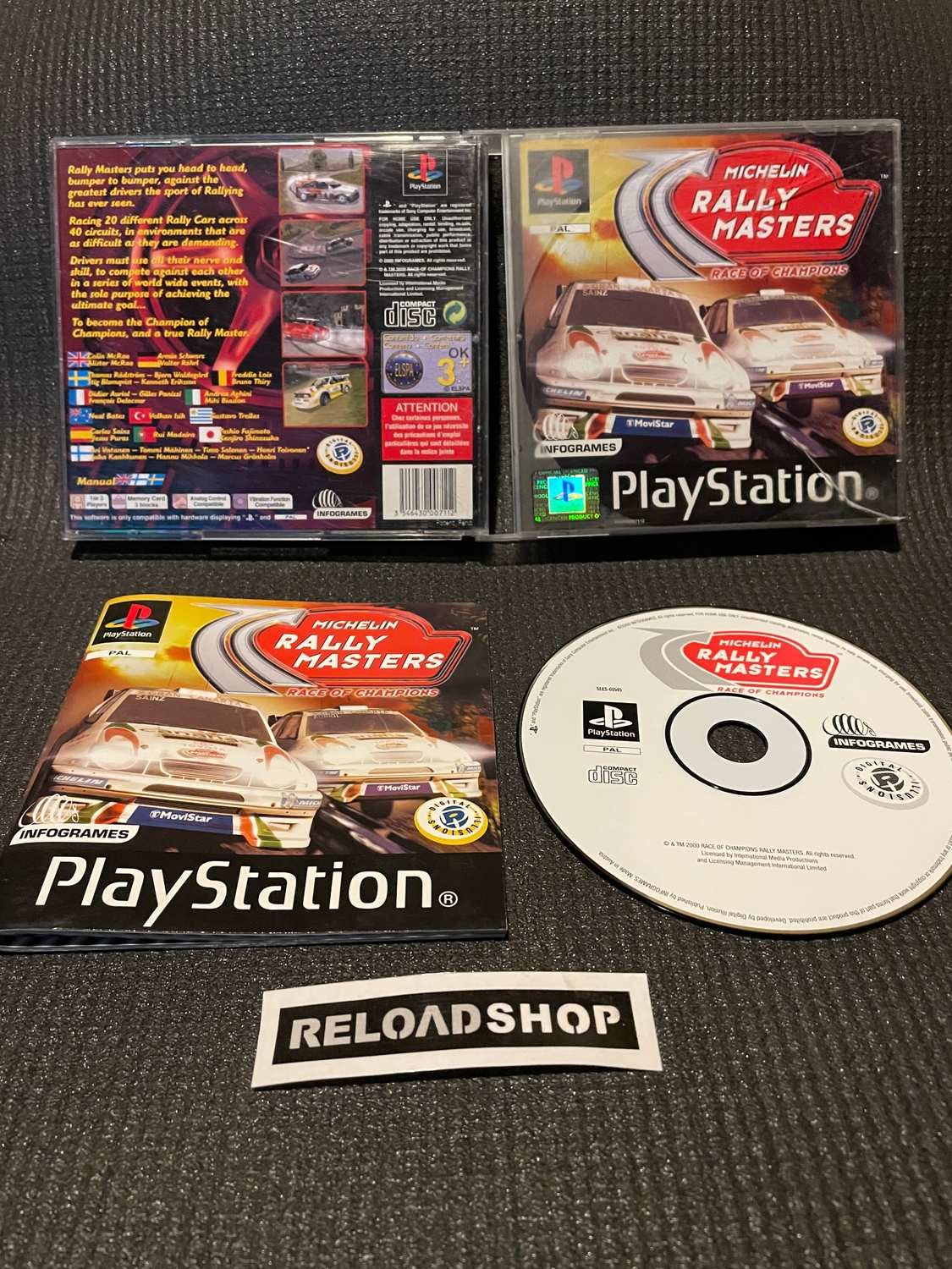 Rally Masters PS1 PSOne -- CiB | Köp från RELOAD_SHOP på Tradera ...