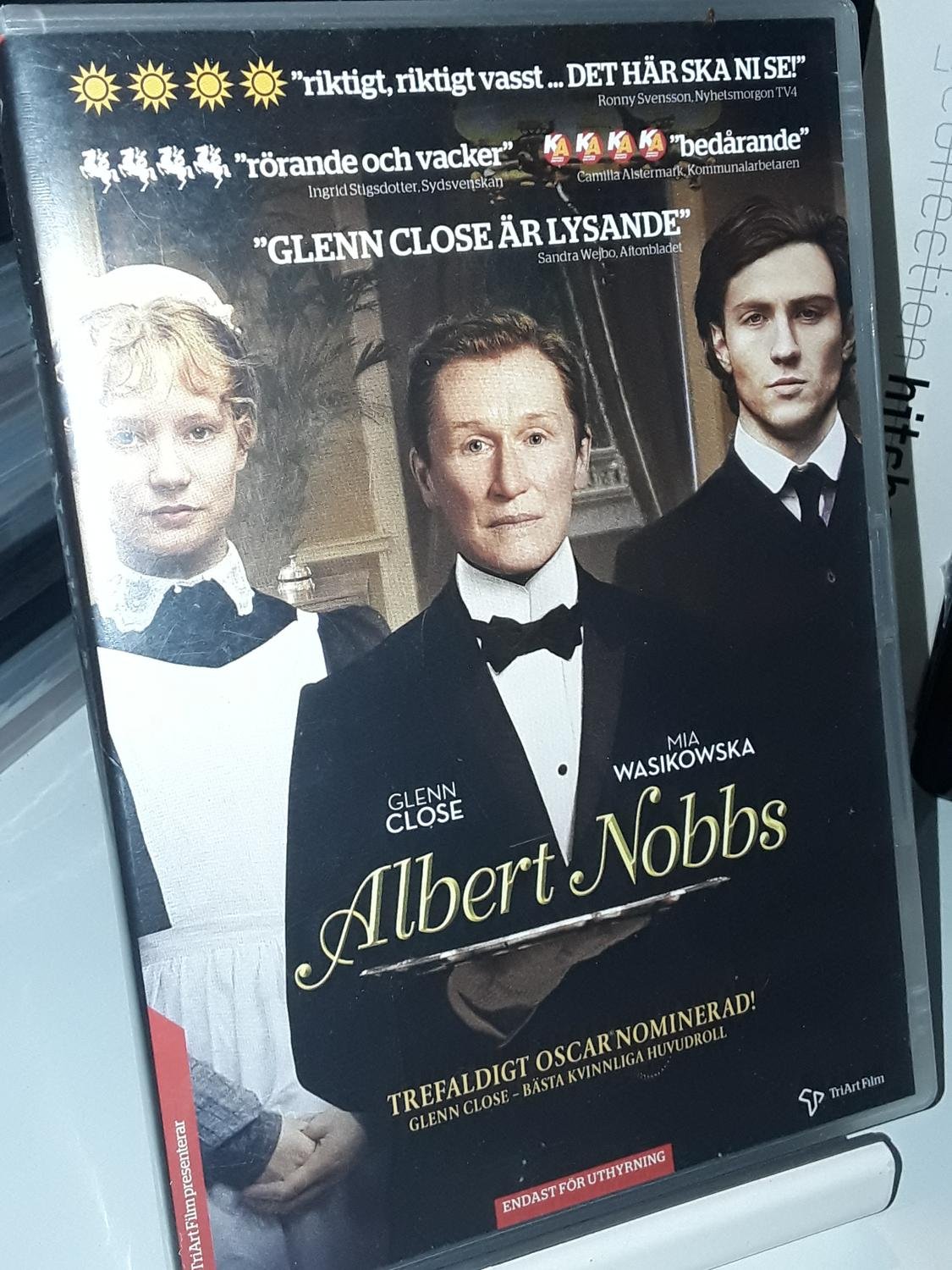 Albert Nobbs Dvd Cover