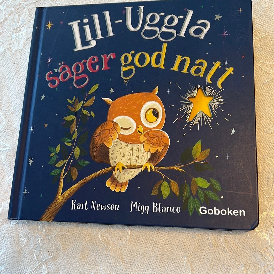 Lill-Uggla säger god natt av Karl Newson och Mi.. | Köp på Tradera ...