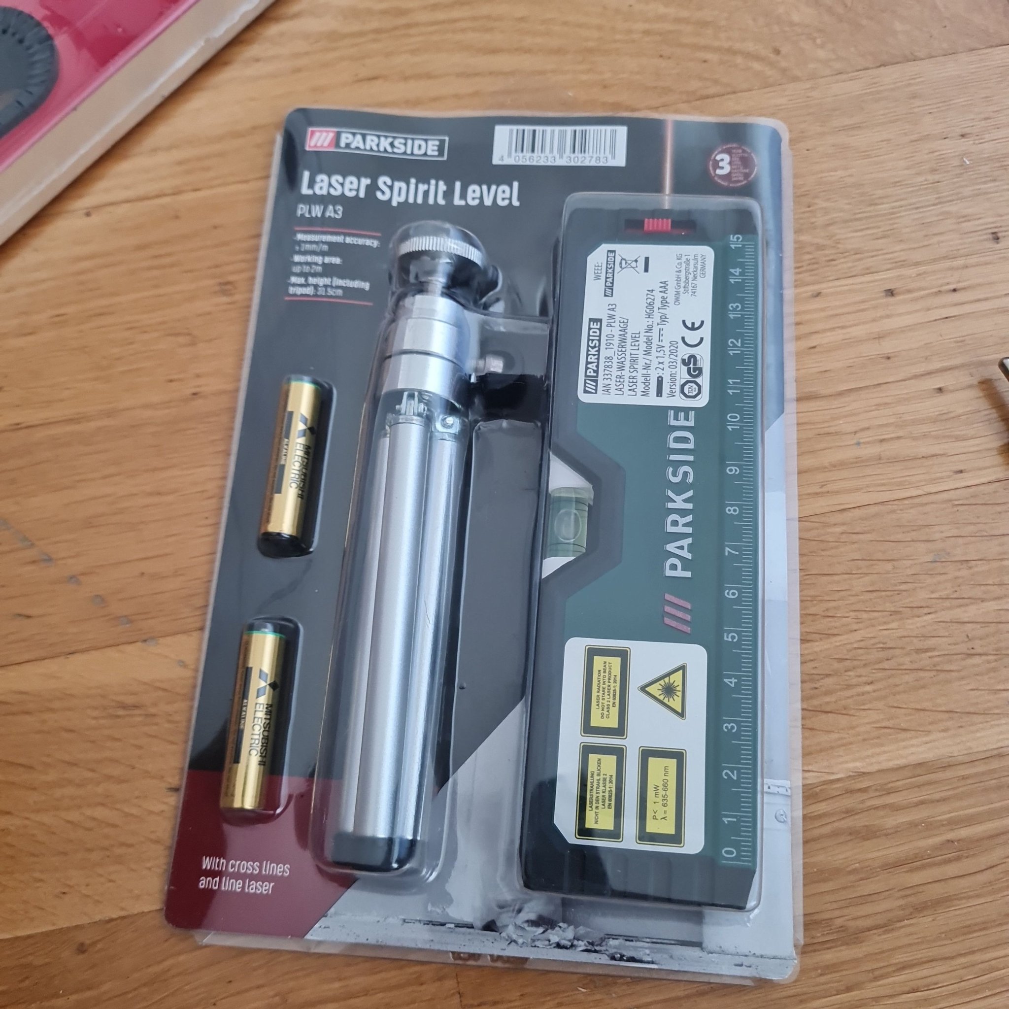 Se produkter som liknar Parkside Laser Spirit Level P.. på Tradera ...