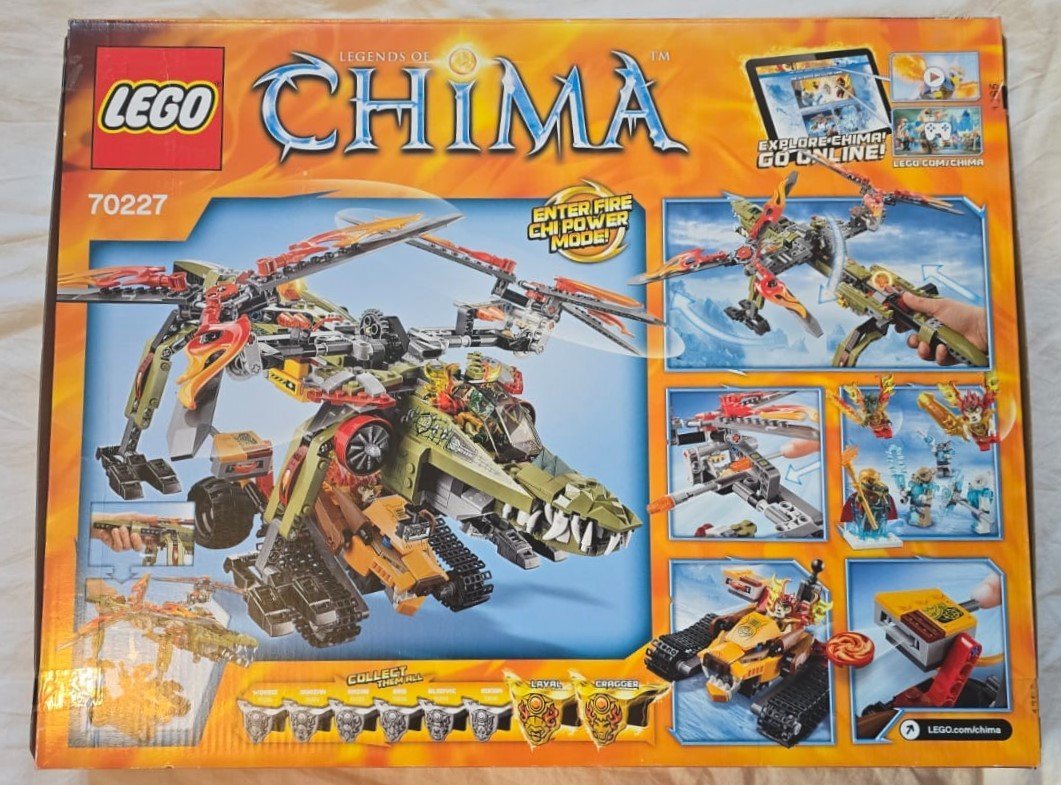 LEGO Legends of Chima 70227 - oöppnad | Köp på Tradera (702857416)