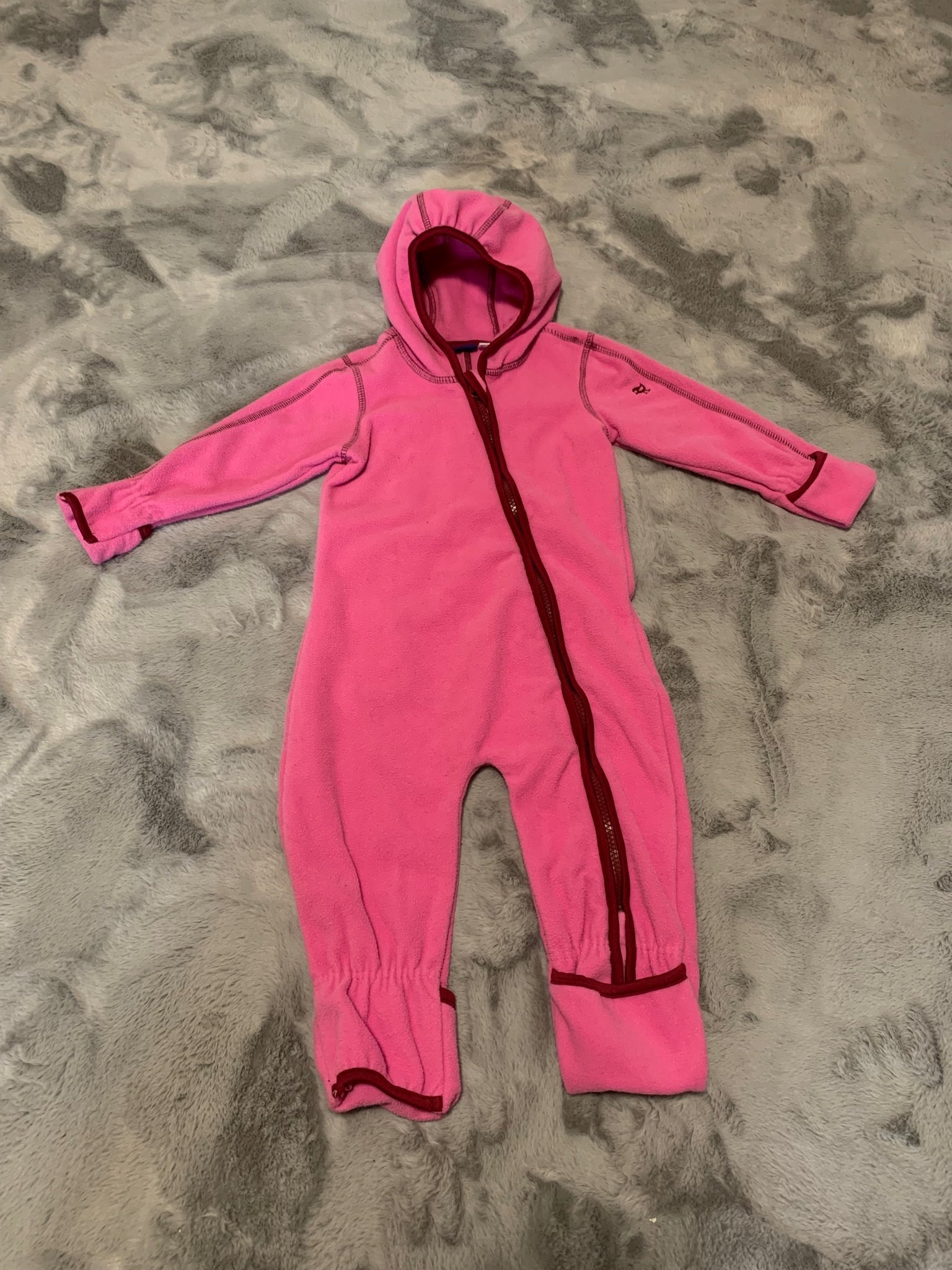 Fleece Overall, stl 74/80, rosa | Köp på Tradera (713178056)