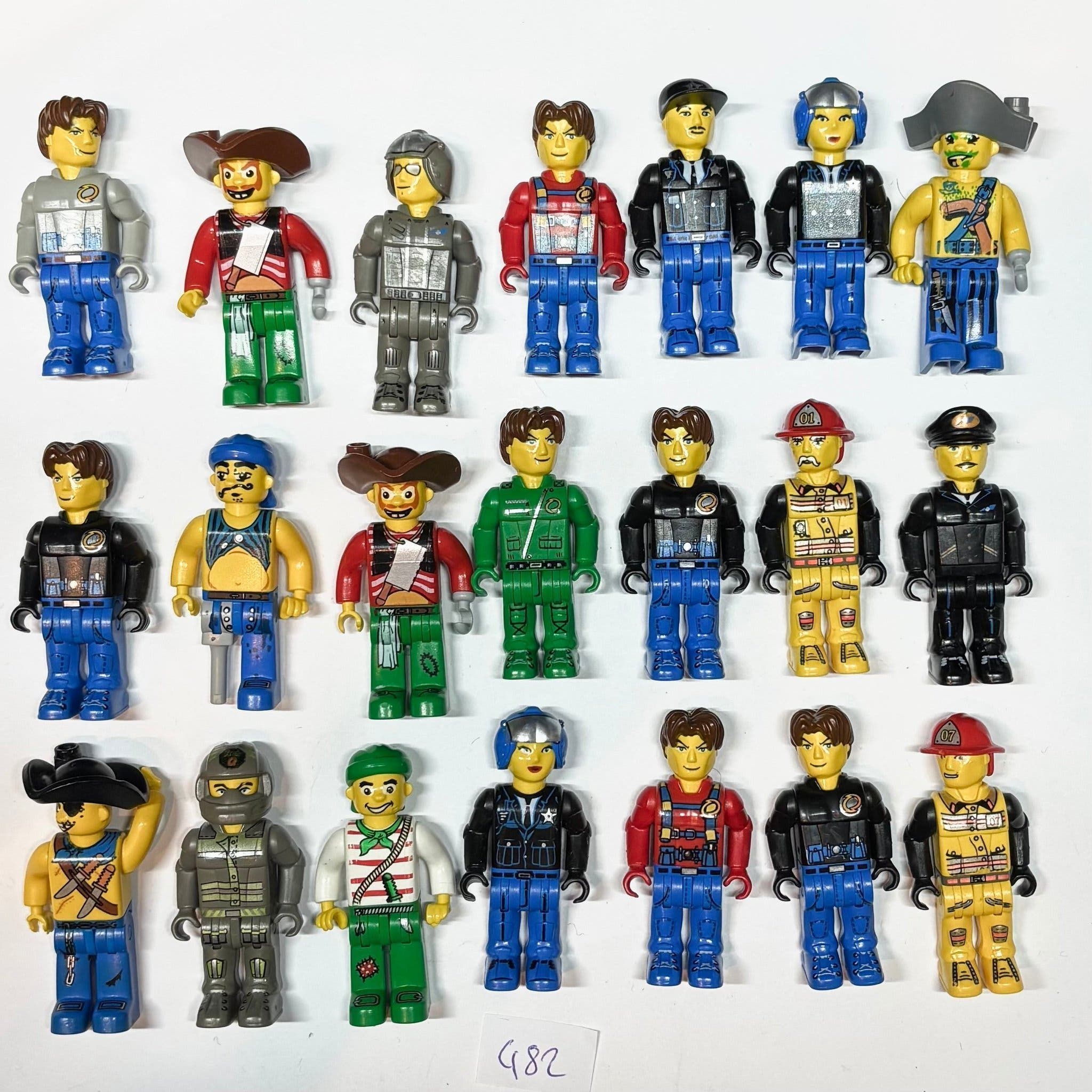 #G82 ÄKTA LEGO junior gubbar minifigurer figurer | Köp på Tradera ...