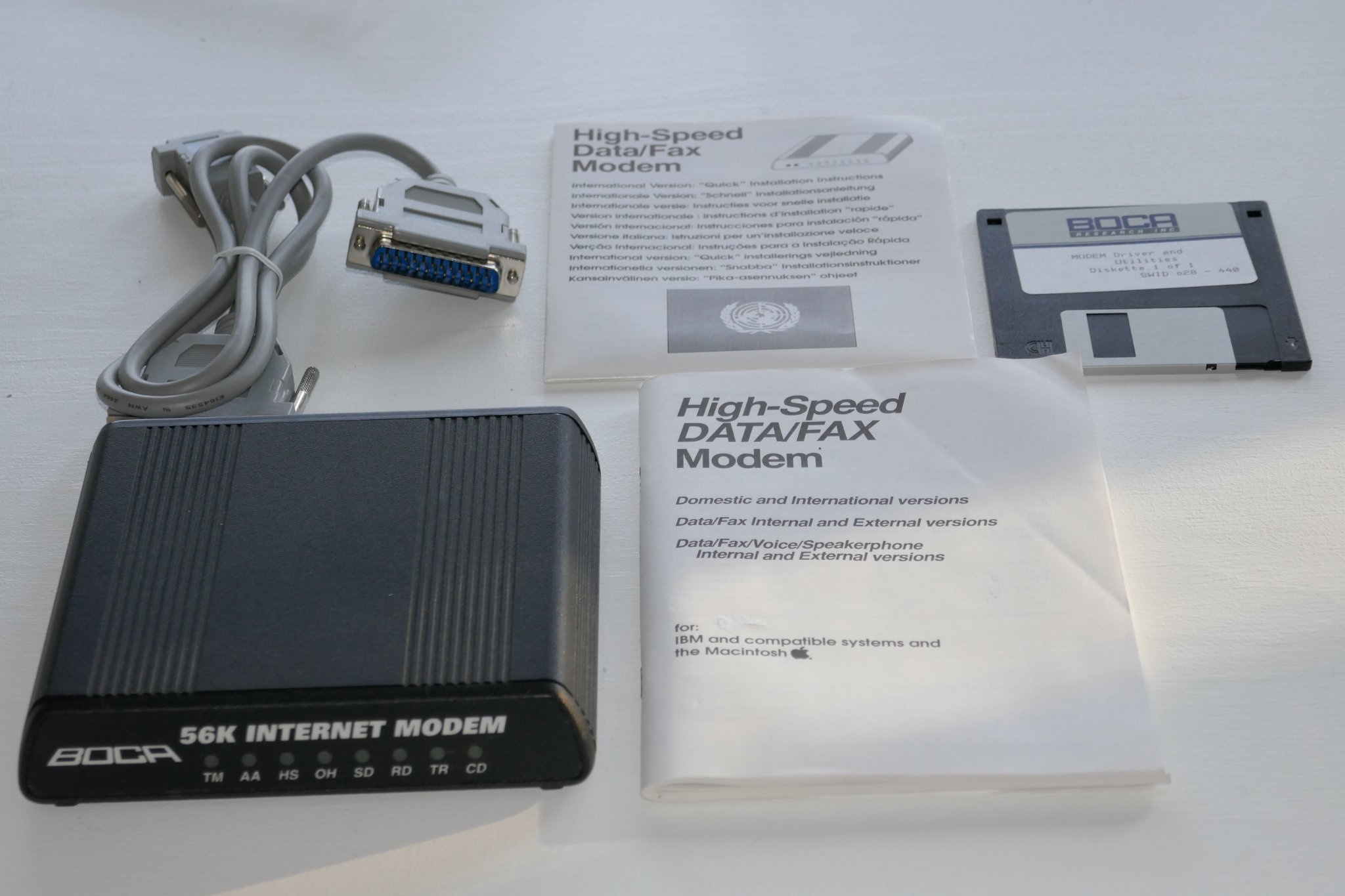 Boca 56K High-Speed DATA/FAX Internet Modem, re.. (448149816) ᐈ Köp på ...