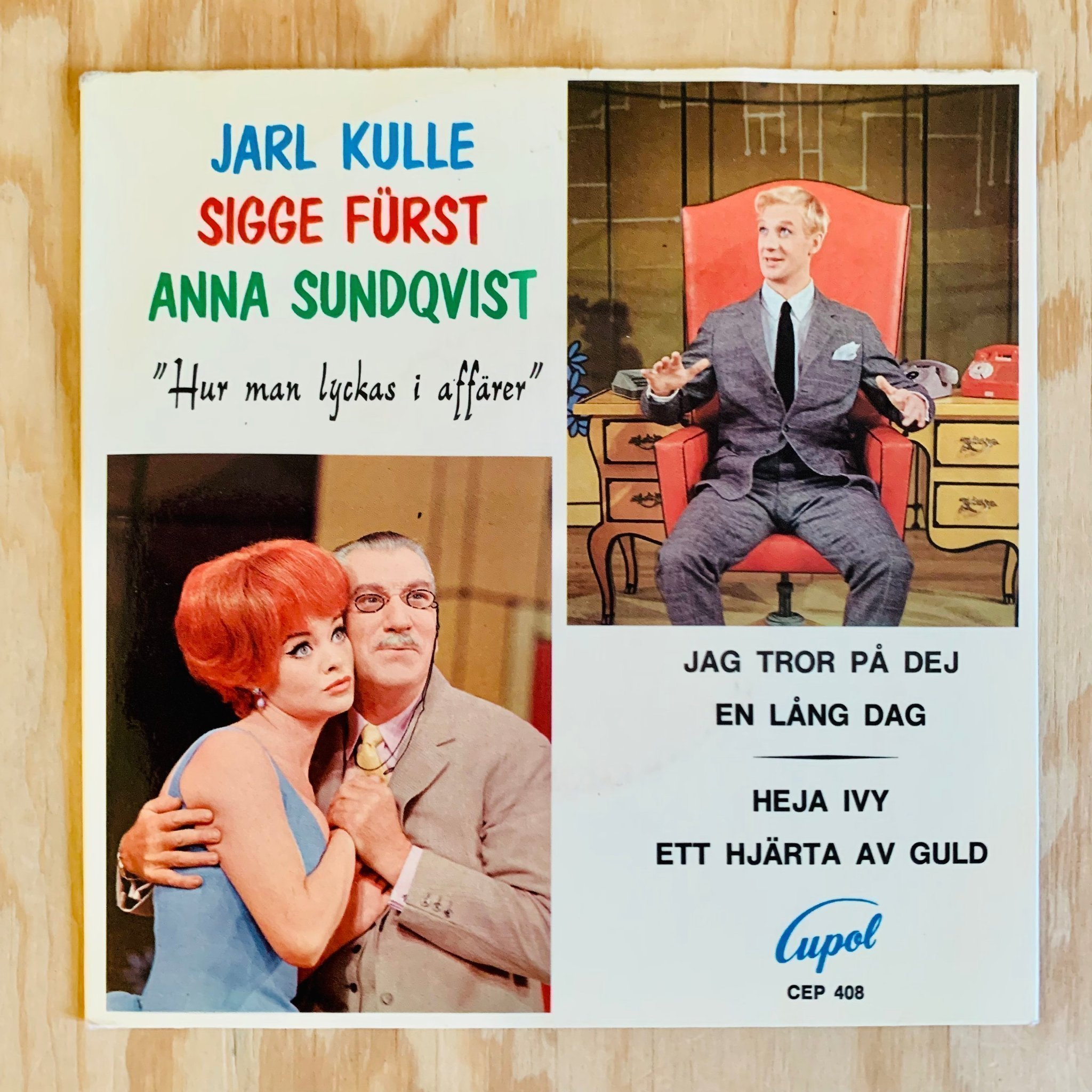 JARL KULLE, SIGGE FURST, ANNA SUNDQVIST • HUR M.. | Köp på Tradera ...