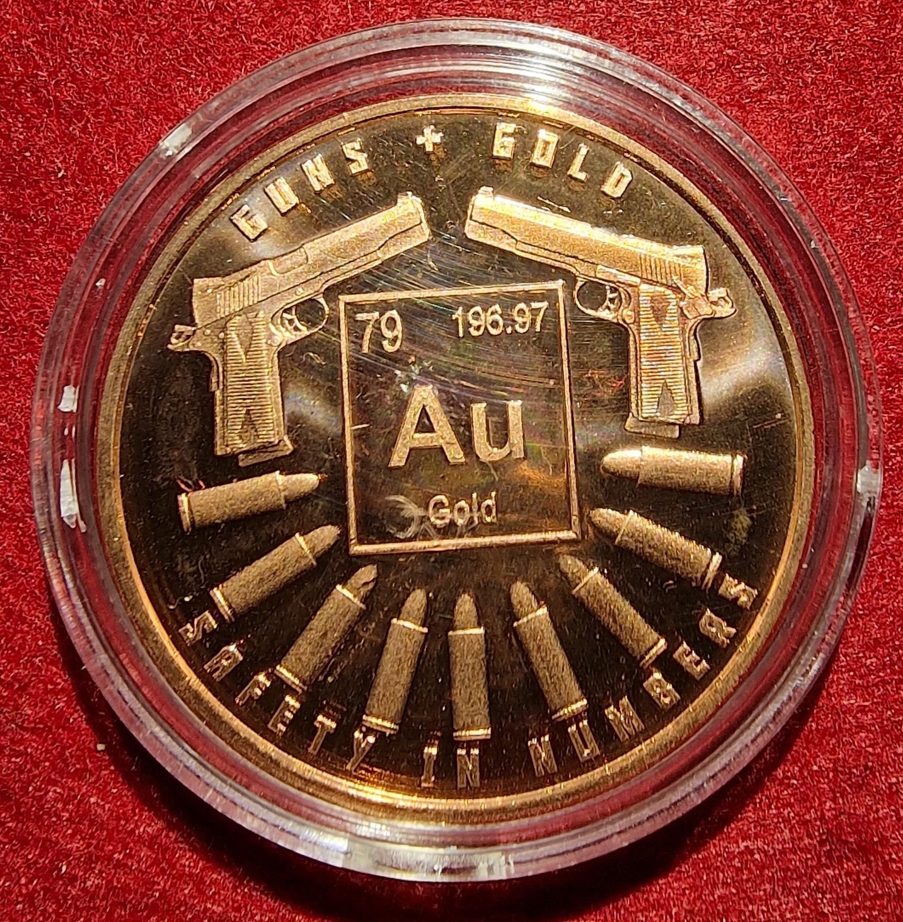 1oz. Protect the future ~ Safety in numbers ~ C.. | Köp på Tradera ...