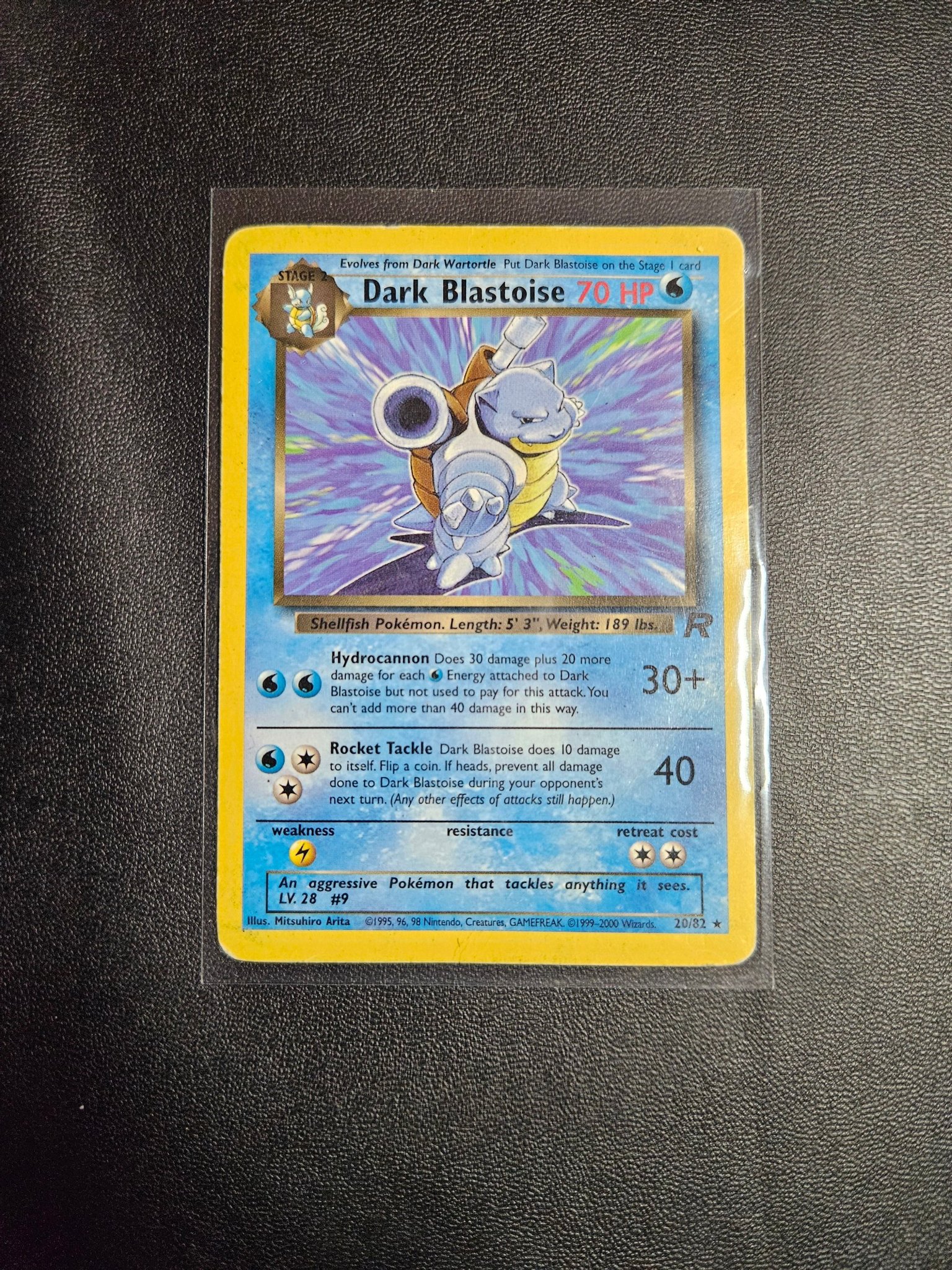 Pokémon Team Rocket — Dark Blastoise 20/82 | Köp på Tradera (711645433)