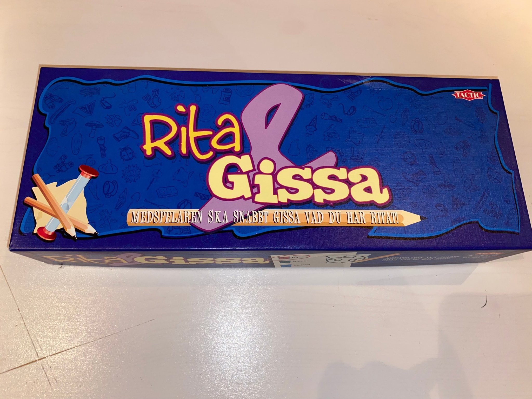 Rita Gissa - Sällskapsspel nytt oanvänt perfekt.. | Köp på Tradera ...