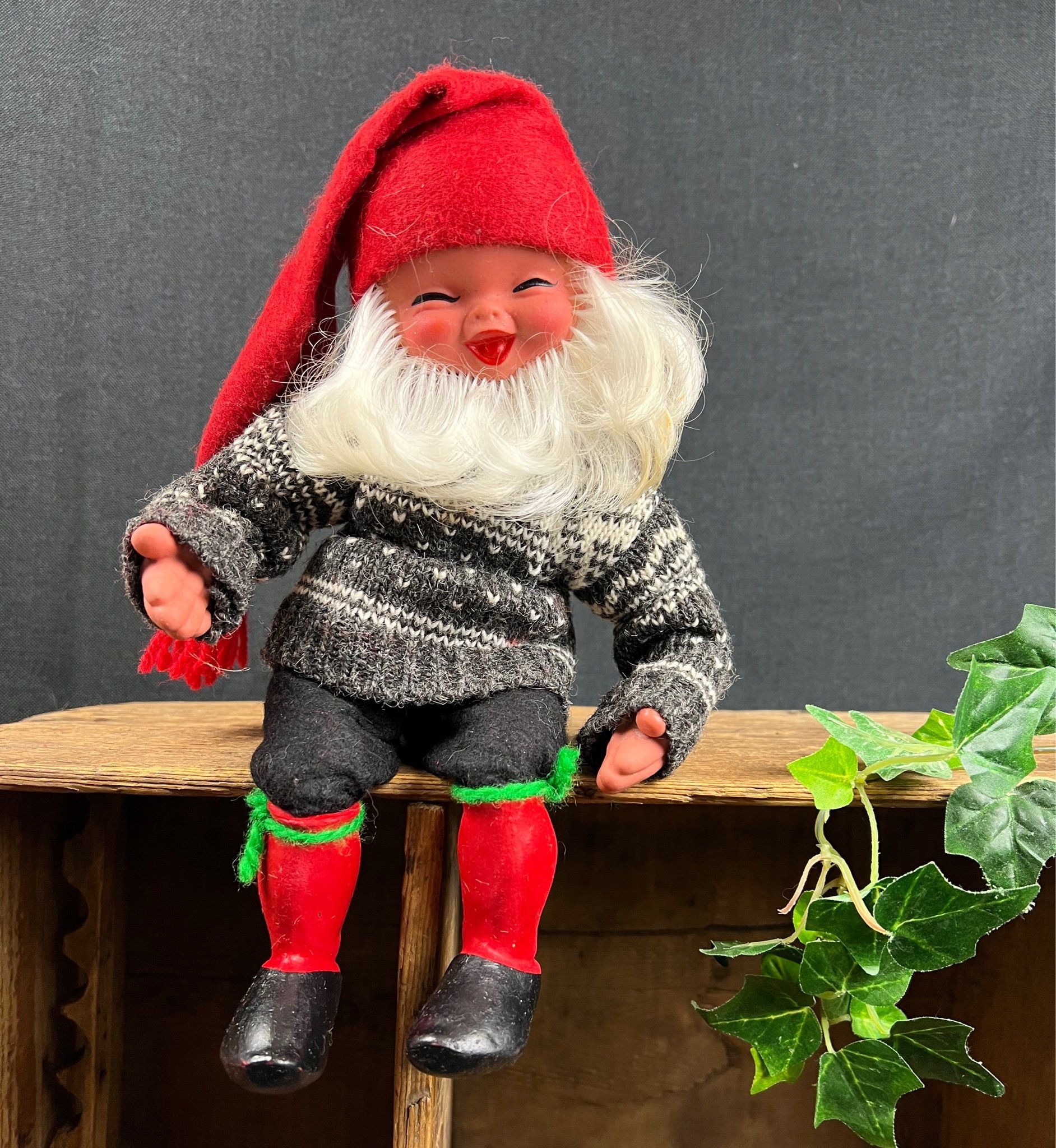 RETRO TOMTE ARNE HASLE TOMTE MED NORSKTRÖJA | Köp på Tradera (571707145)