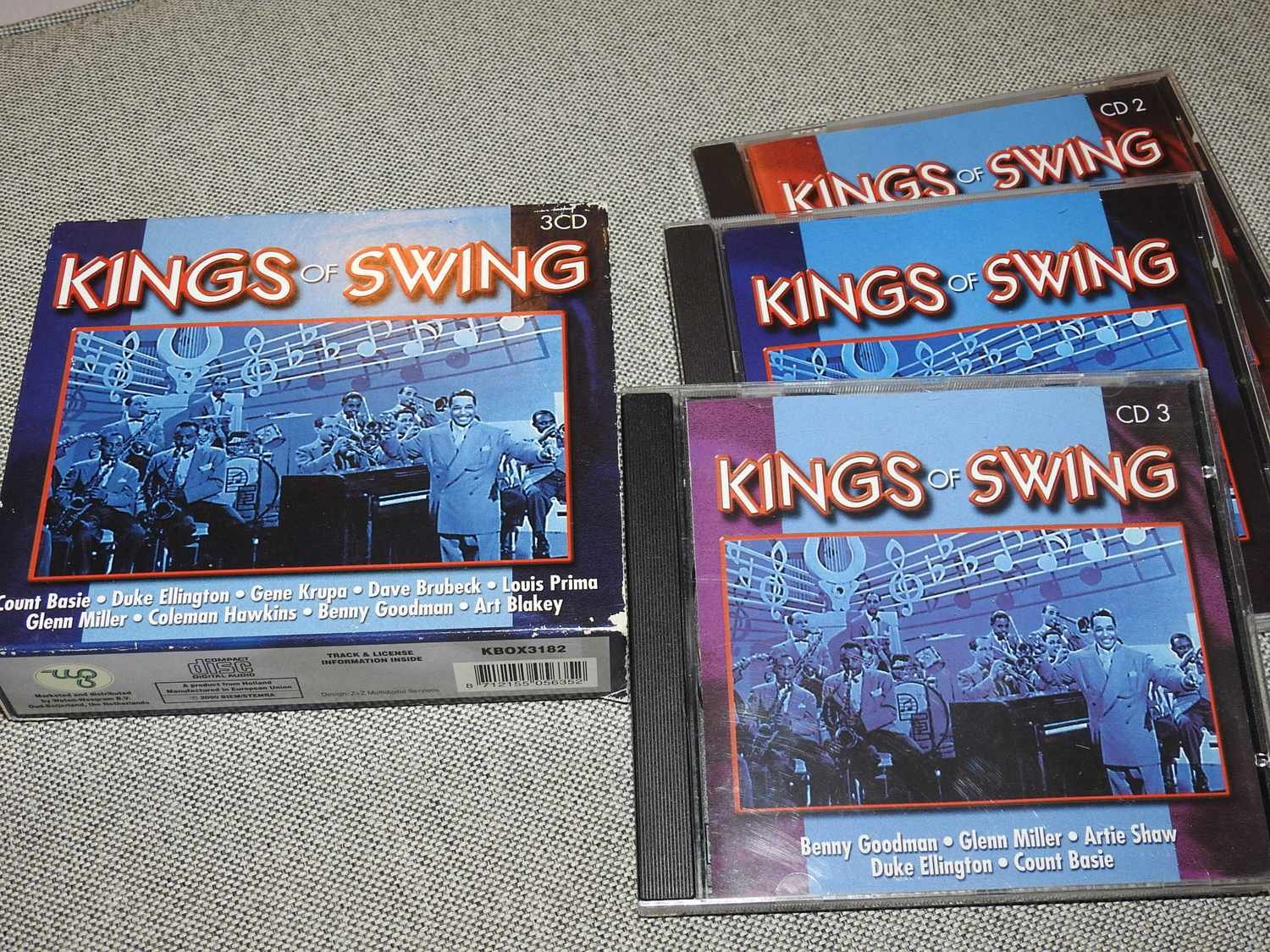 Kings of Swing - 3CD Box KBOX3182 | Köp på Tradera (617135956)