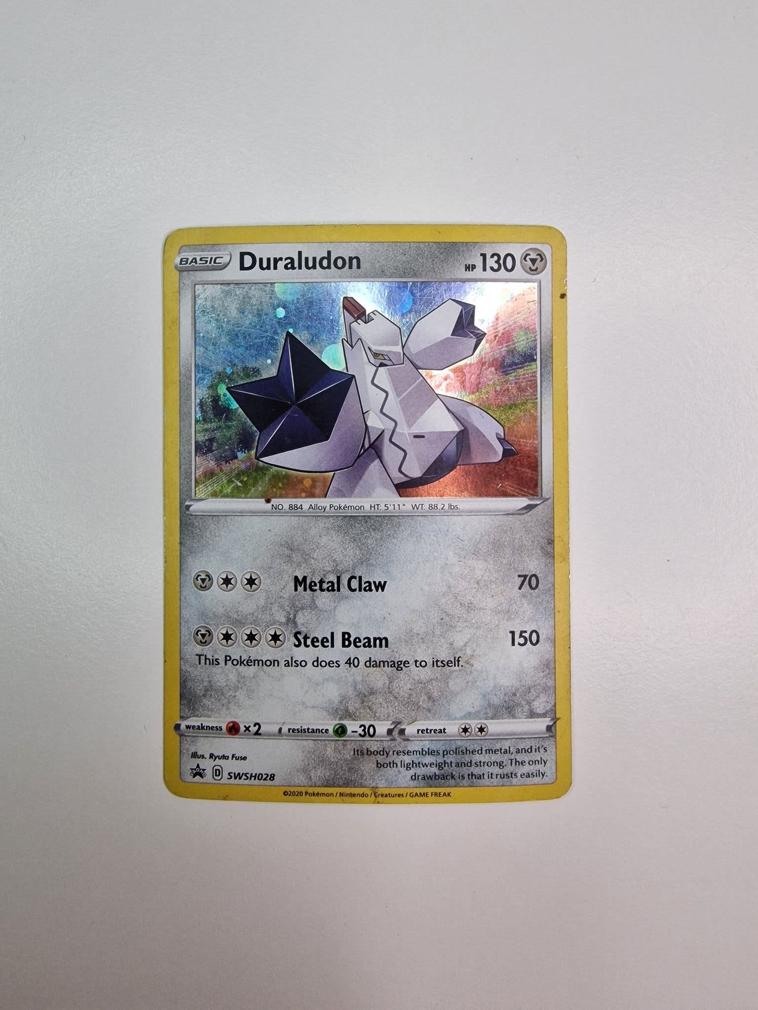 Pokémon Duraludon SWSH028 Holo | Köp på Tradera (711413143)