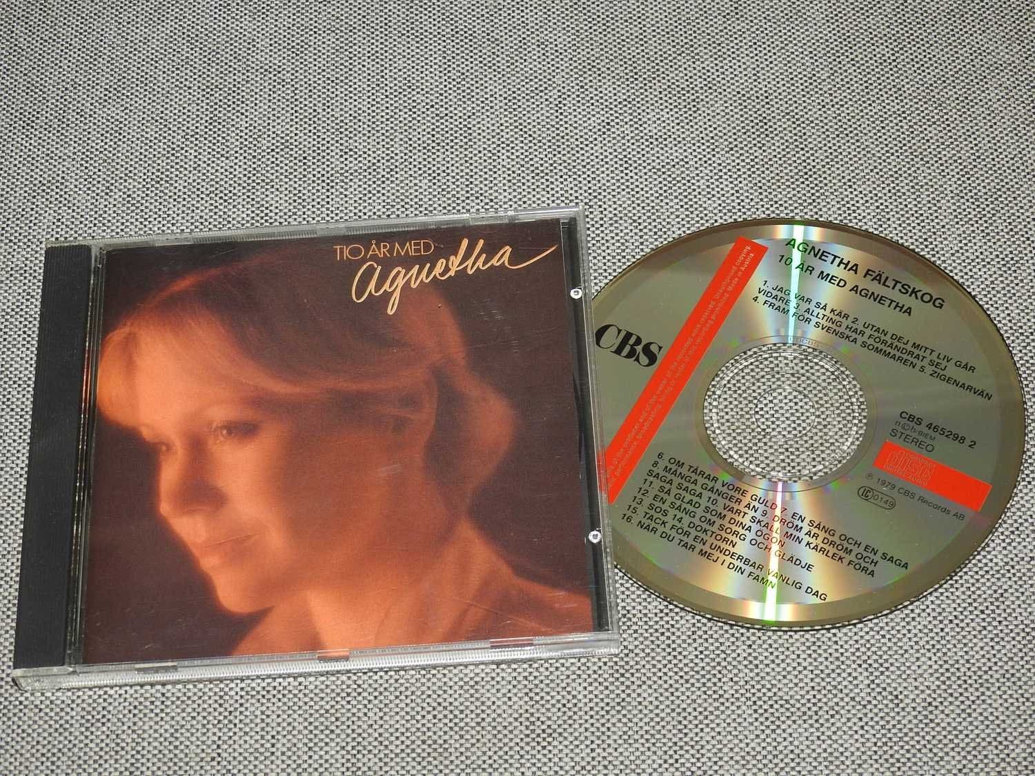 Agnetha Fältskog - Tio år Med Agnetha CD (1989) | Köp på Tradera ...