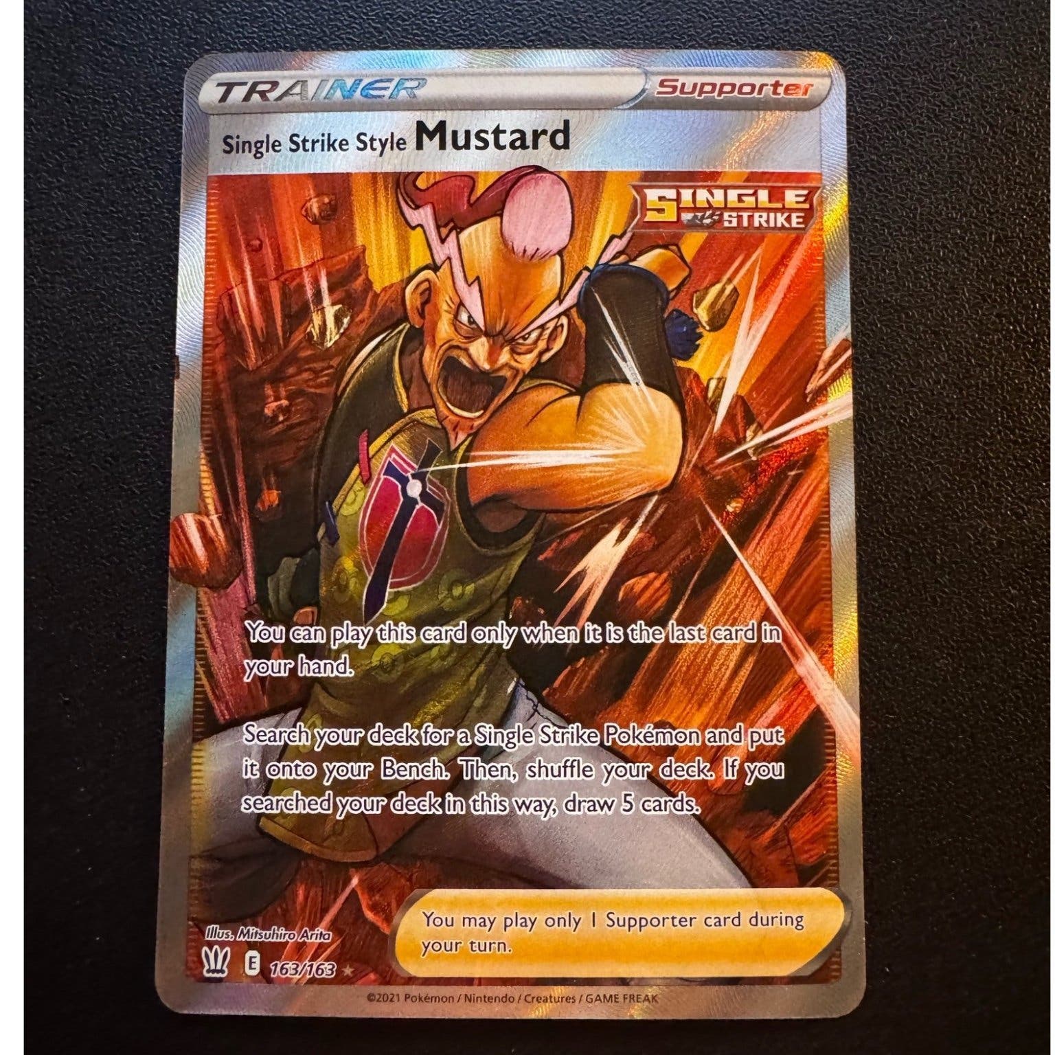 Pokémon TCG: Trainer - Single Strike Style Must.. | Köp på Tradera ...