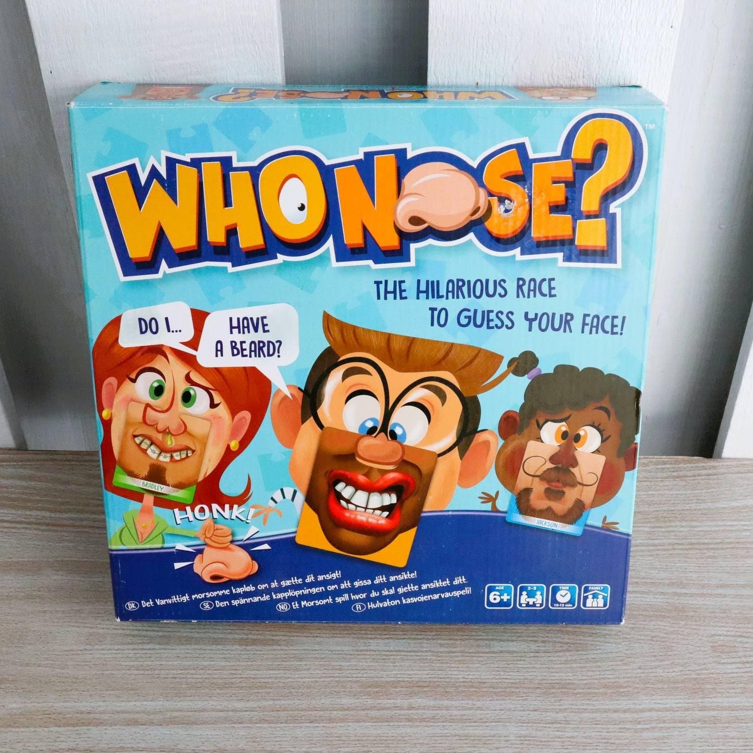 Se produkter som liknar Who Nose? Party Game – Guessi.. på Tradera ...