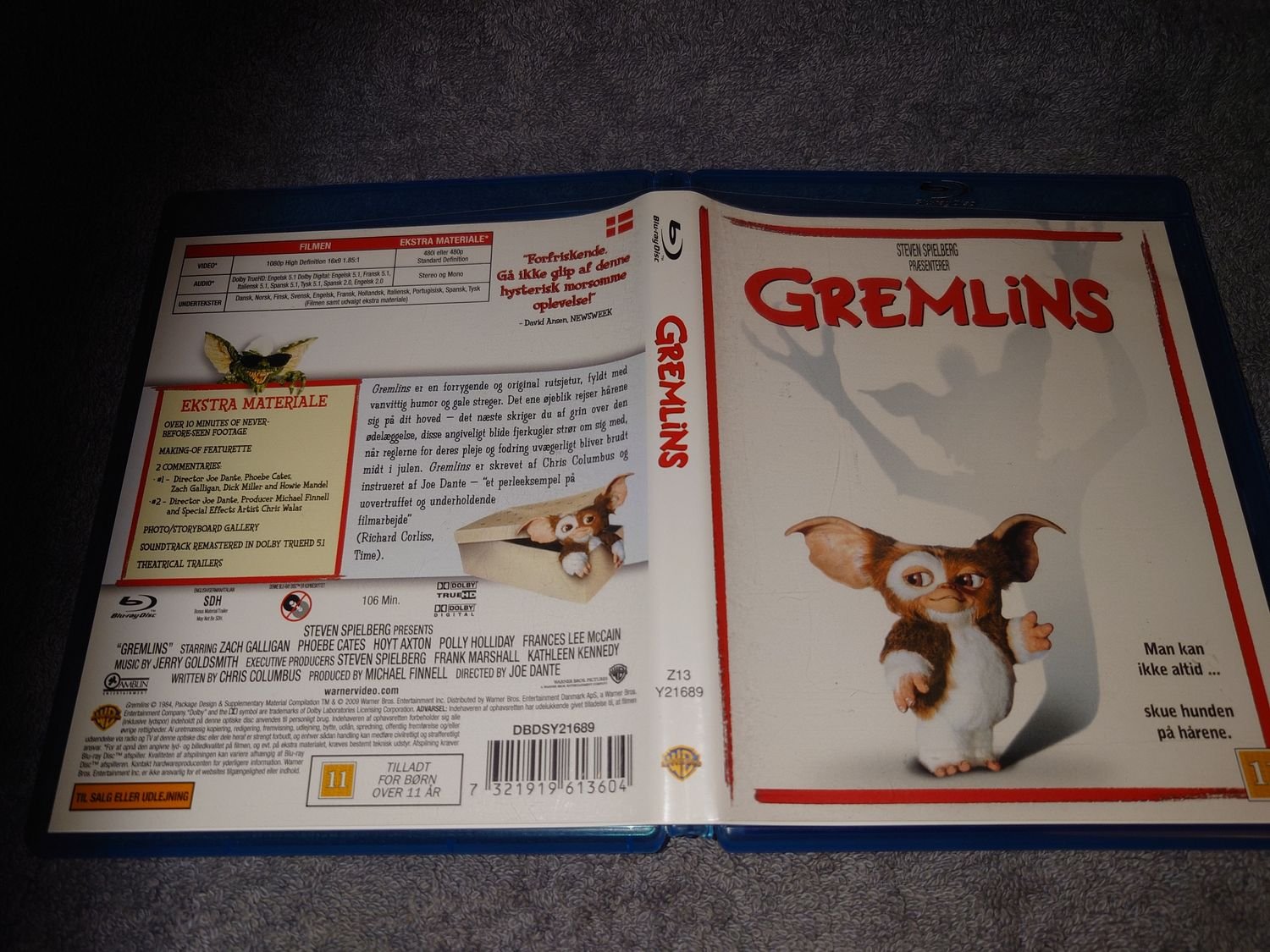 Gremlins (Blu-ray), av Joe Dante .. | Köp från Peper073 på Tradera ...