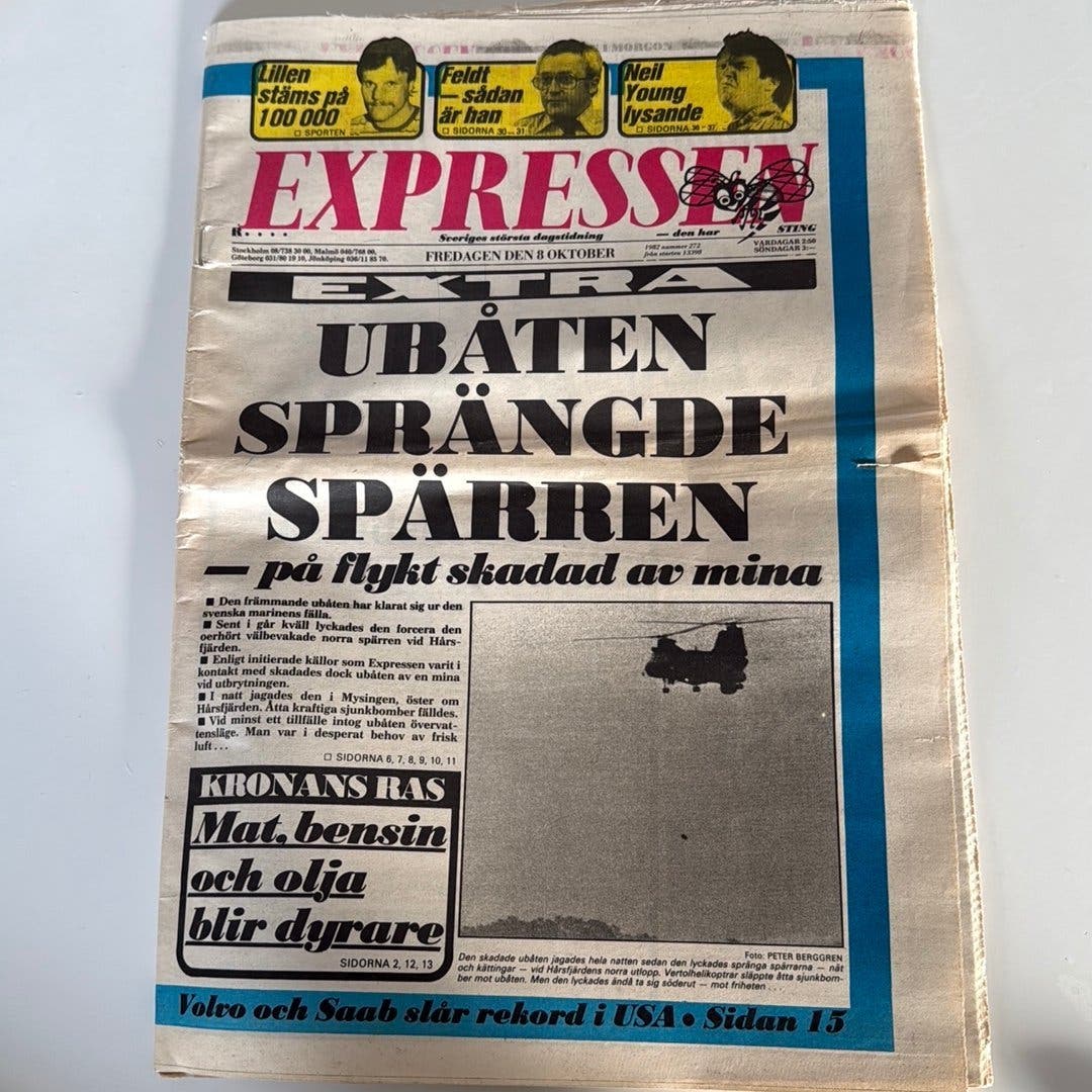 Se produkter som liknar Expressen - Tidning 1982 på Tradera (696081110)