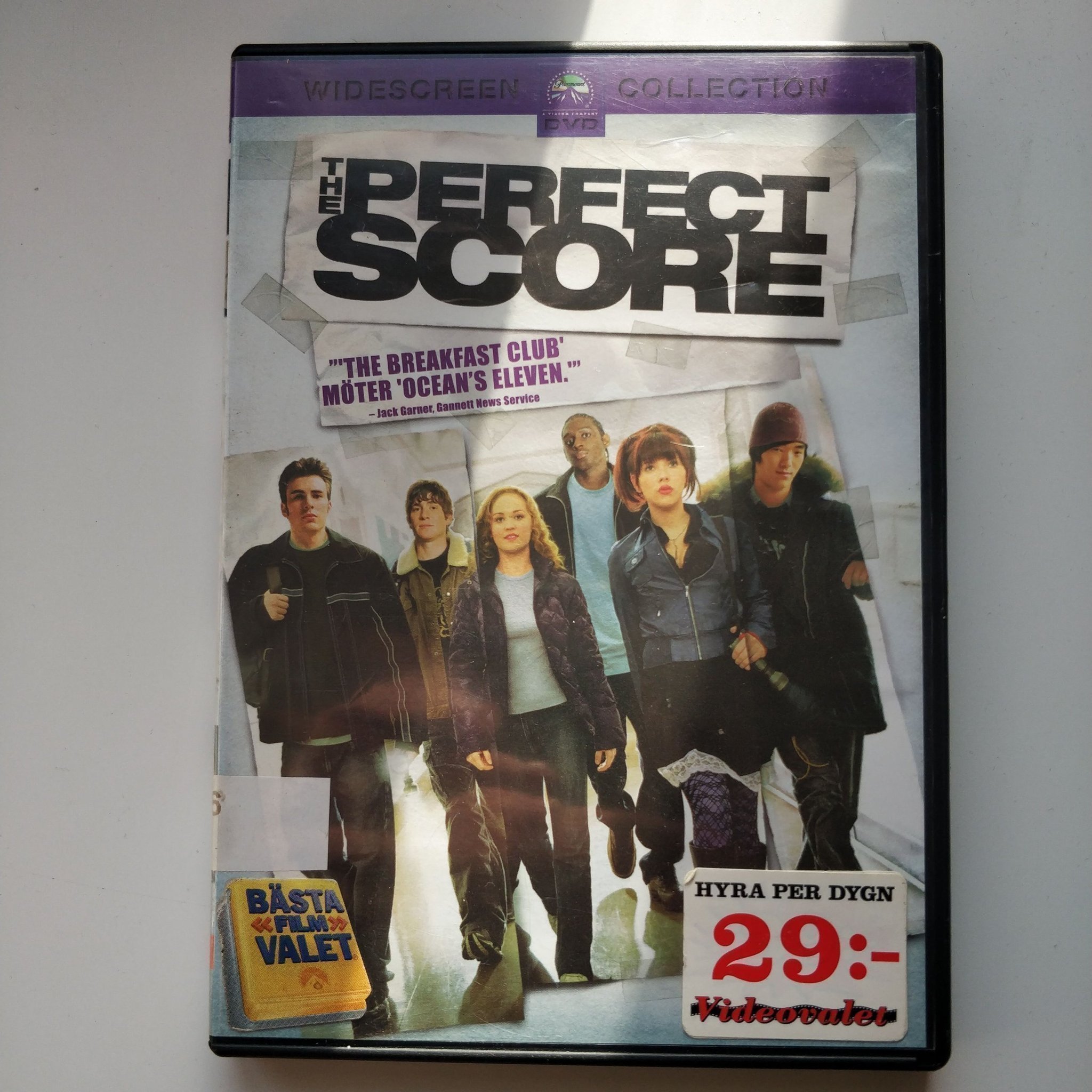 Se produkter som liknar The Perfect Score - DVD Wides.. på Tradera ...