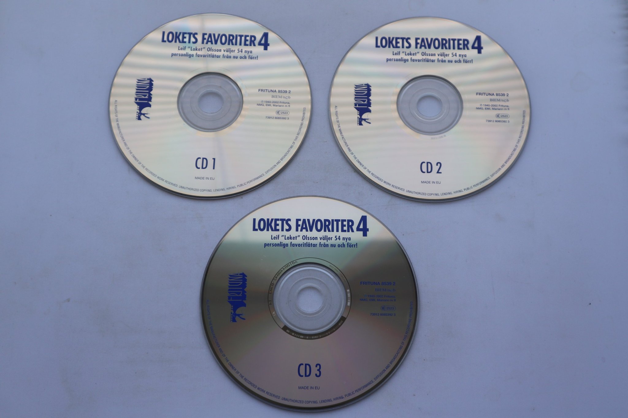 Lokets Favoriter 4 - Leif "Loket" Olssons 54 st.. | Köp på Tradera ...