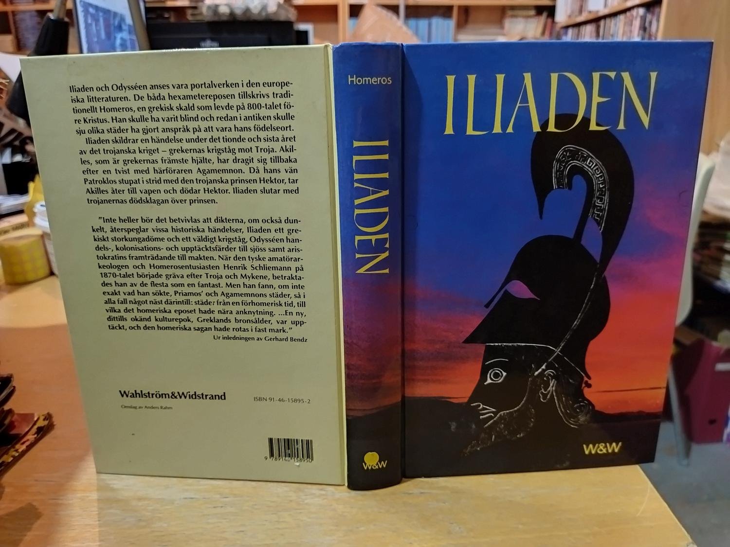 Iliaden - Homeros. Bok. Very F.. | Köp från Vinylcomics på Tradera ...