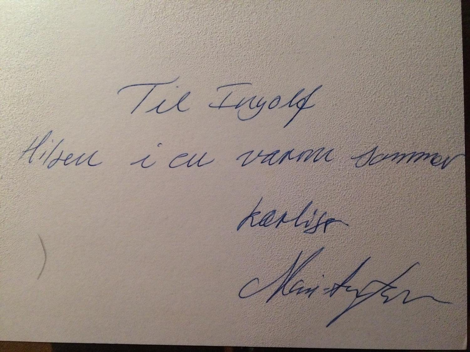 Mari-Anne Jespersen - Skådespelerska | Köp på Tradera (556087374)