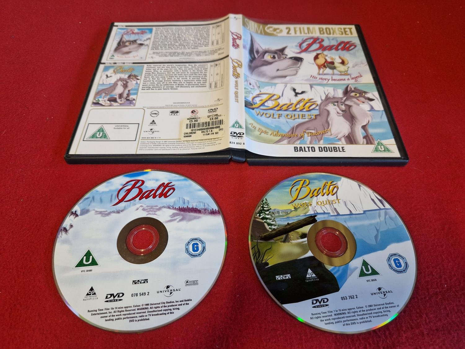 BALTO / BALTO WOLF QUEST till DVD | Köp från game-world på Tradera ...