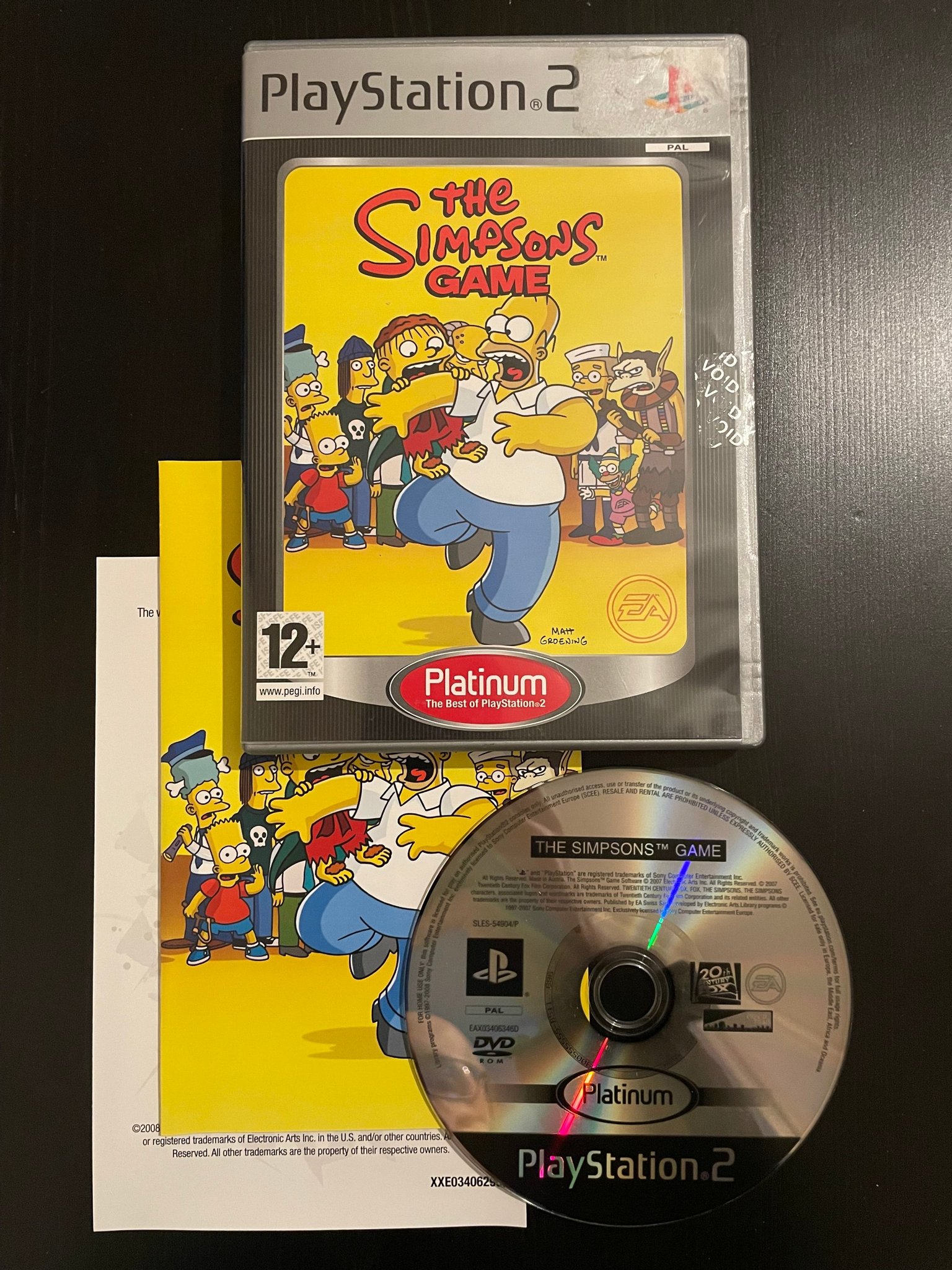 Se produkter som liknar The Simpsons Game - PlayStati.. på Tradera ...