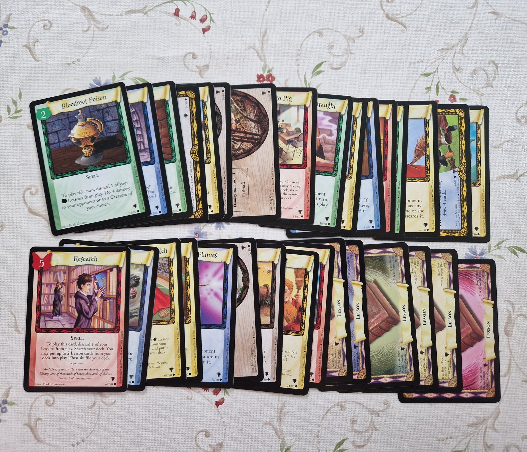 Harry Potter Trading Card Game, TCG Quidditch C.. | Köp på Tradera ...