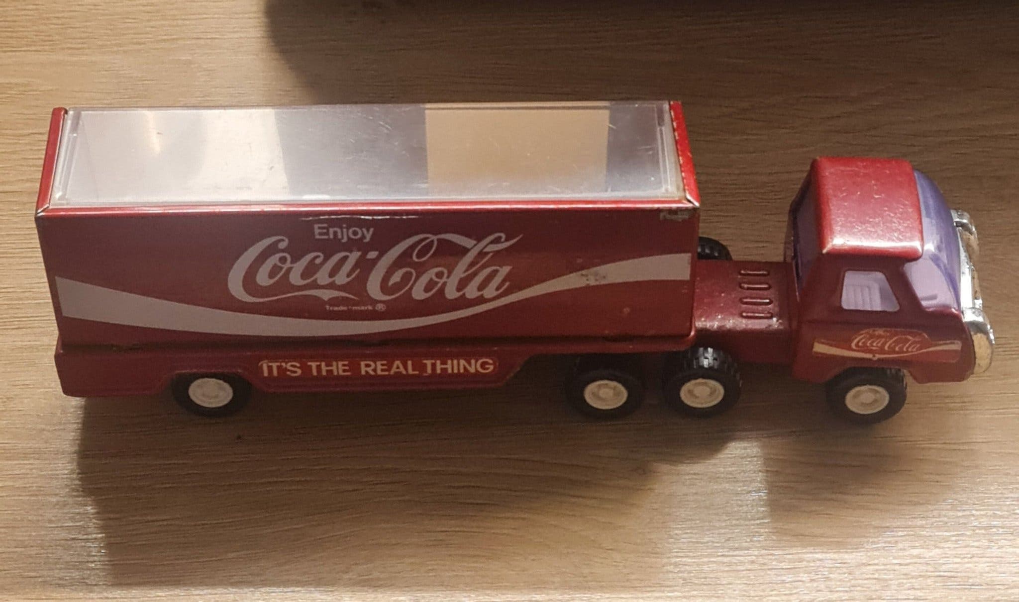 Vintage - Coca-Cola - Lastbil i Metall - Buddy .. | Köp på Tradera ...