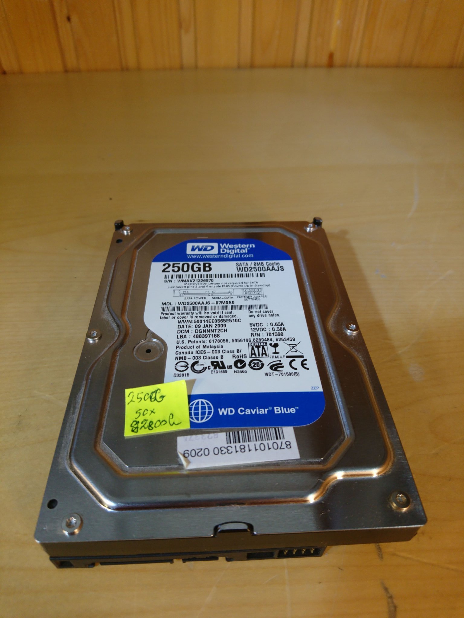Western Digital Caviar Blue 250 Gb 3,5 Western Digital Caviar Blue 250 Gb 3,5